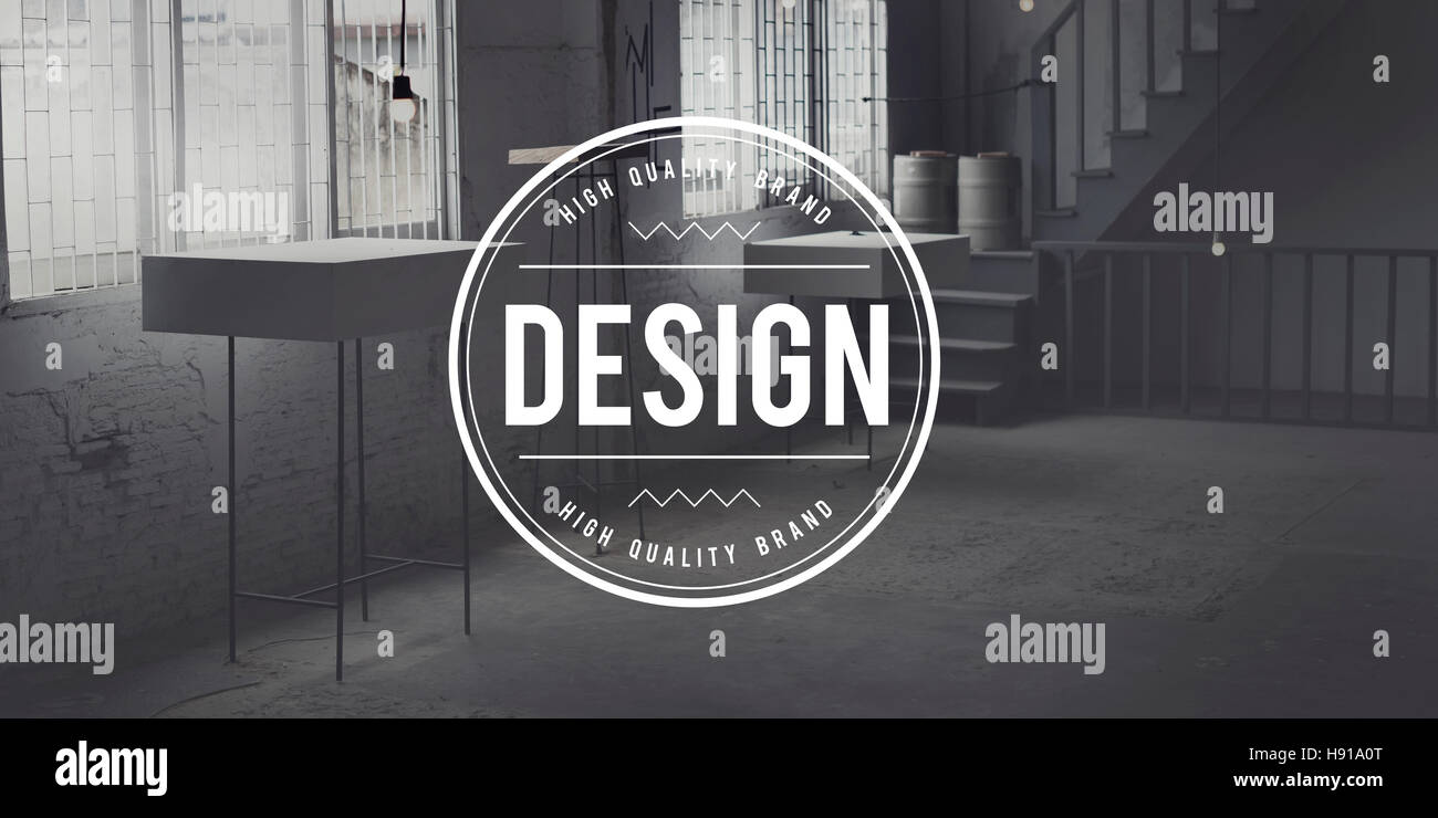 Design Interior Studio Workspace Concept Stock Photo - Alamy