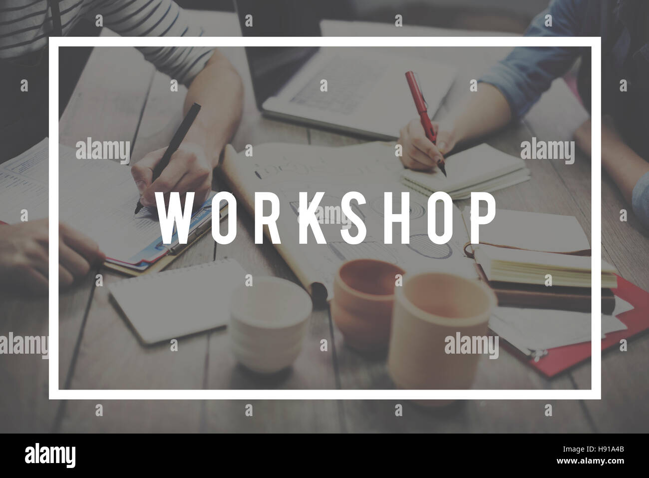 Workshop Seminar Learning Study Group Concept Stock Photo - Alamy