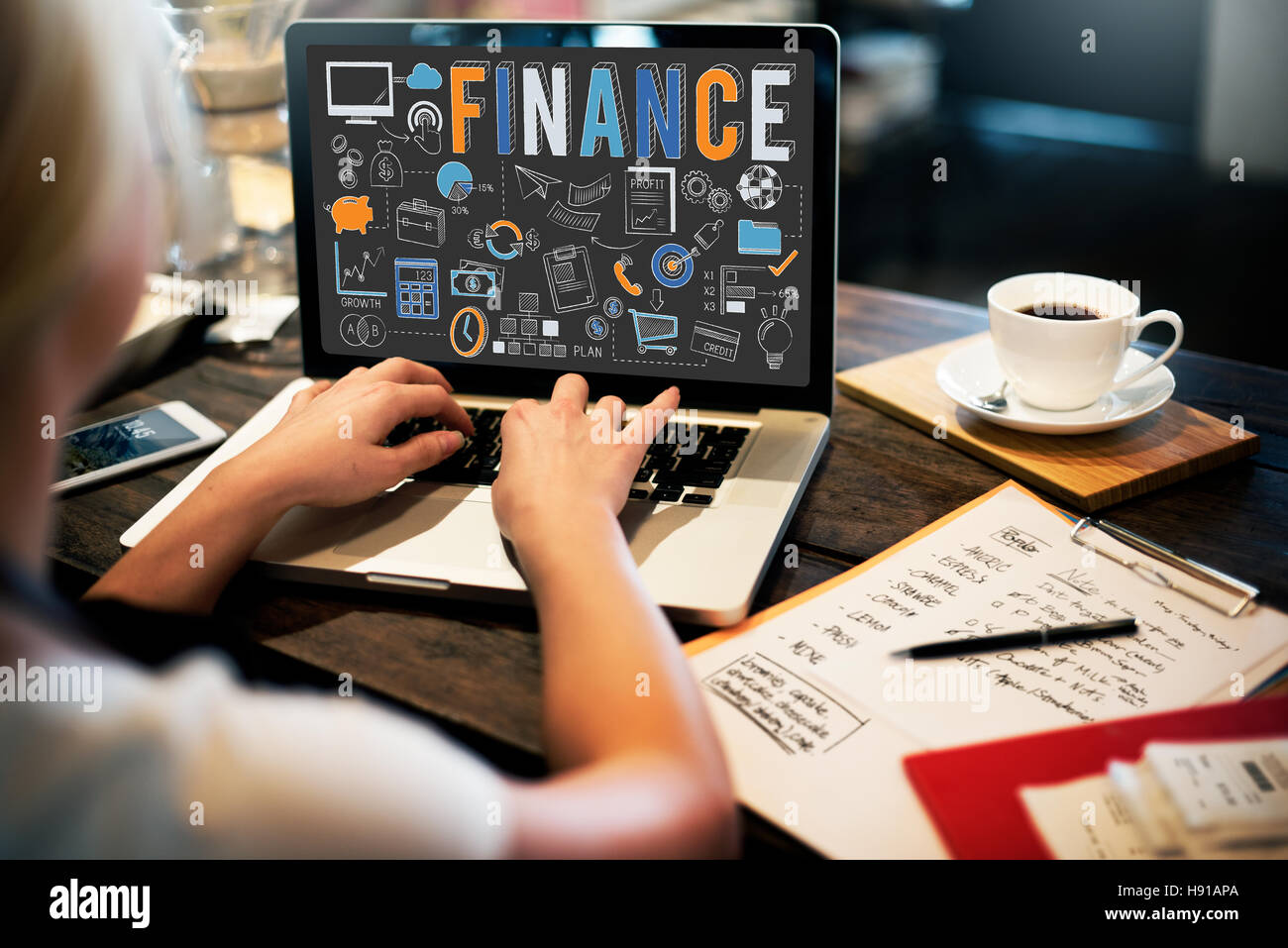 Finance Economics Savings Money Credit Concept Stock Photo - Alamy