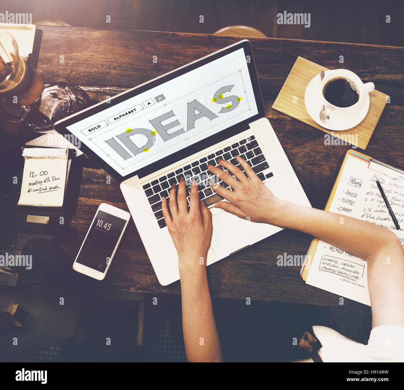 Create Creative Ideas Thinking Thoughts Concept Stock Photo - Alamy