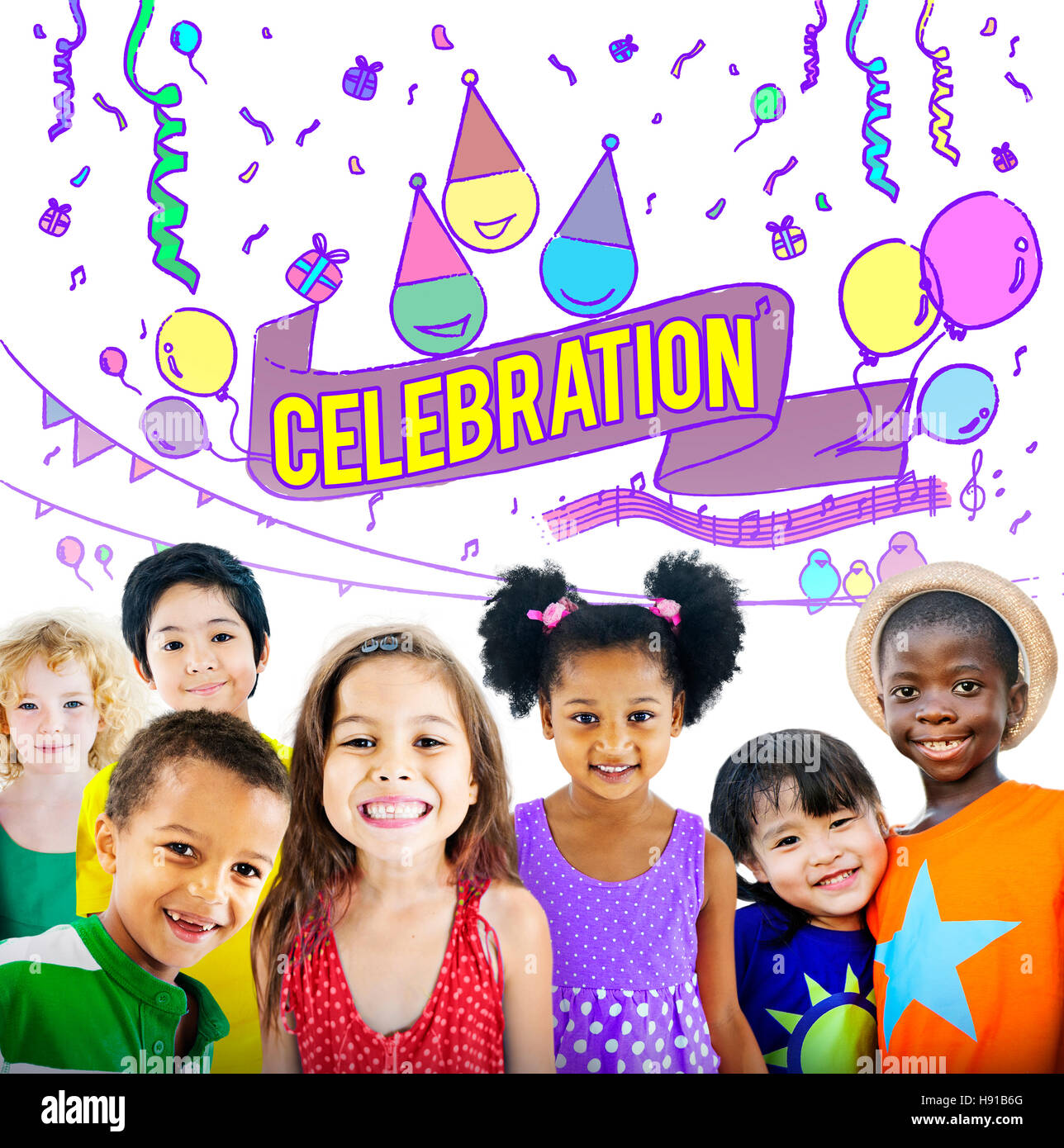 Celebration Celebrate Anniversary Event Social Concept Stock Photo - Alamy
