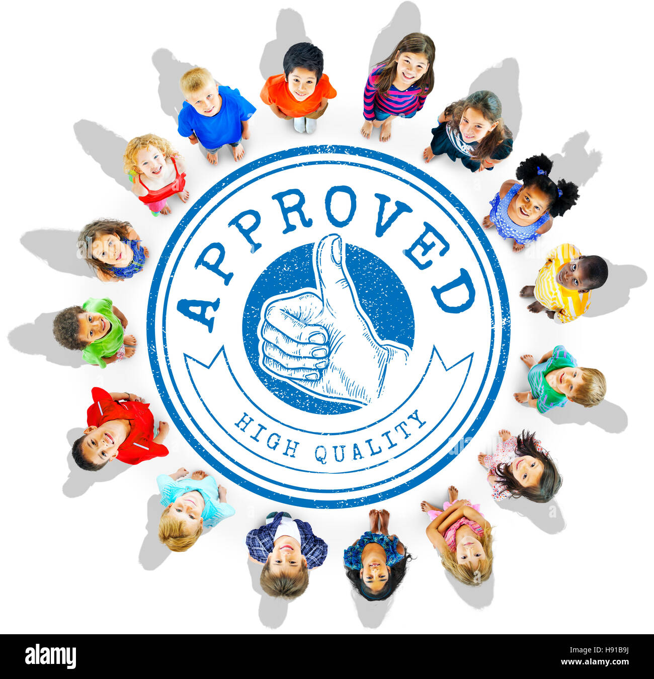 Approved Best Choice Quality Guarantee Exclusive Concept Stock Photo ...