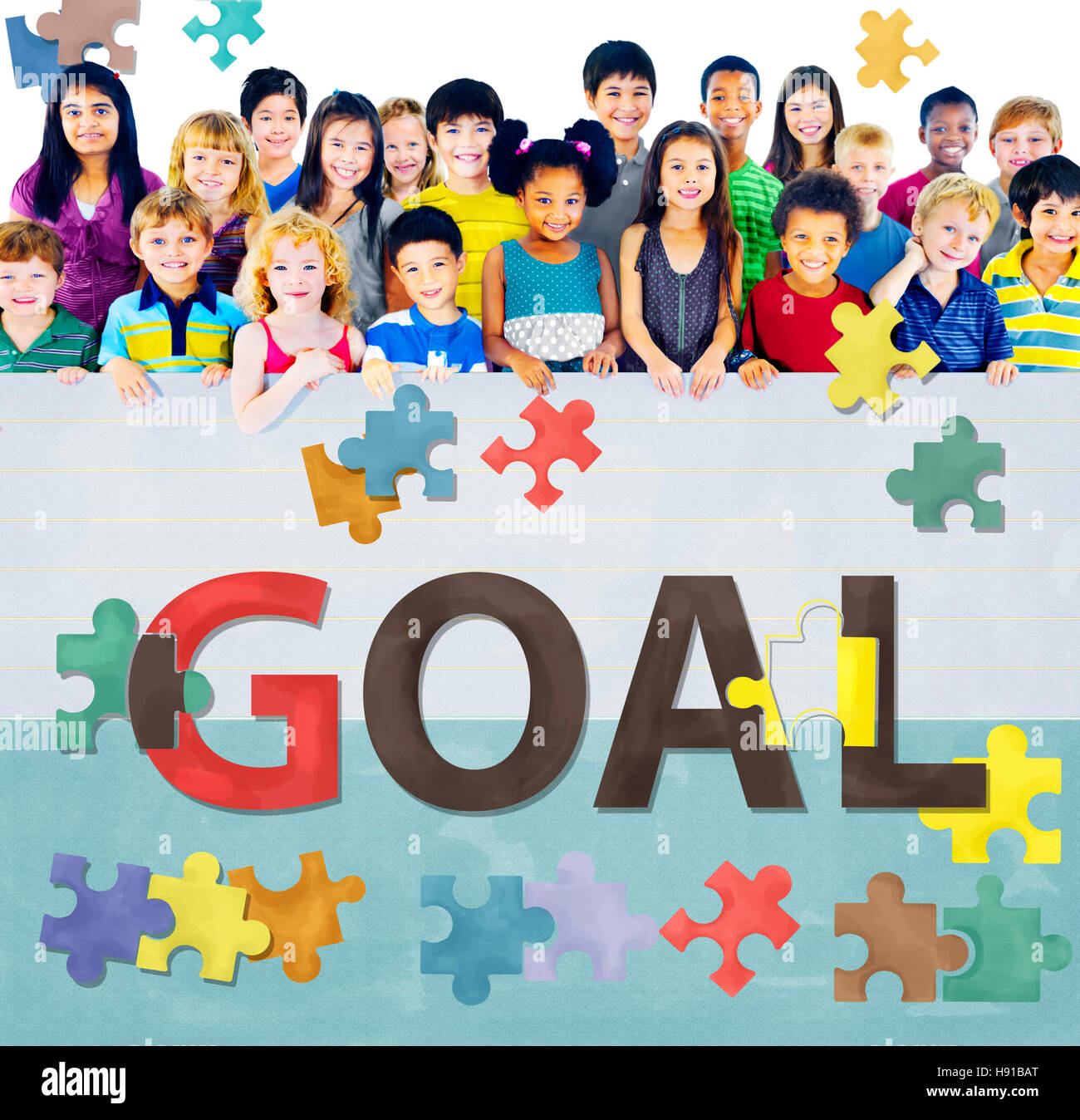 Goal Target Aiming Success Vision Concept Stock Photo - Alamy