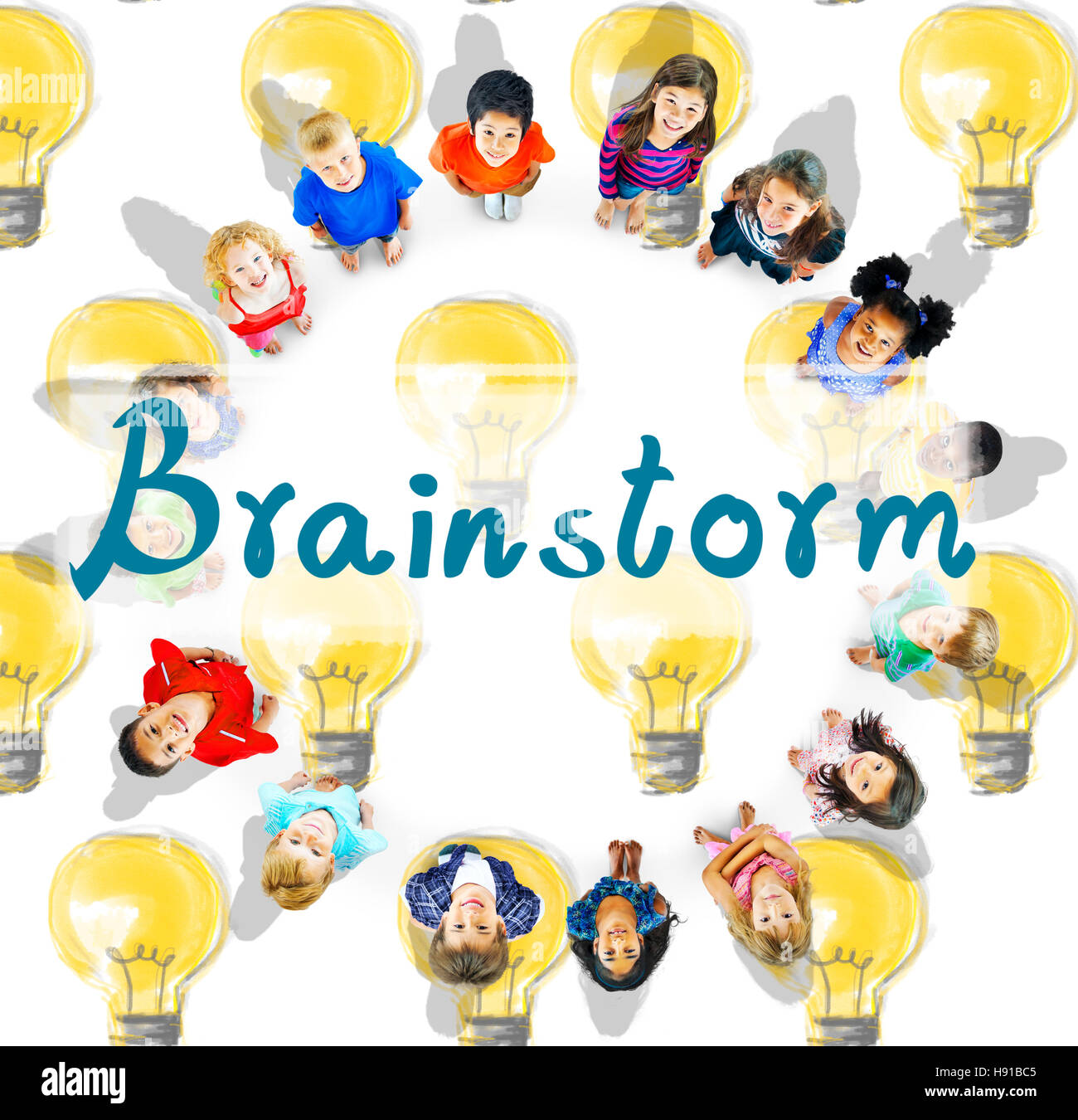 Brainstorm Ideas Creativity Imagination Inspiration Concept Stock Photo ...