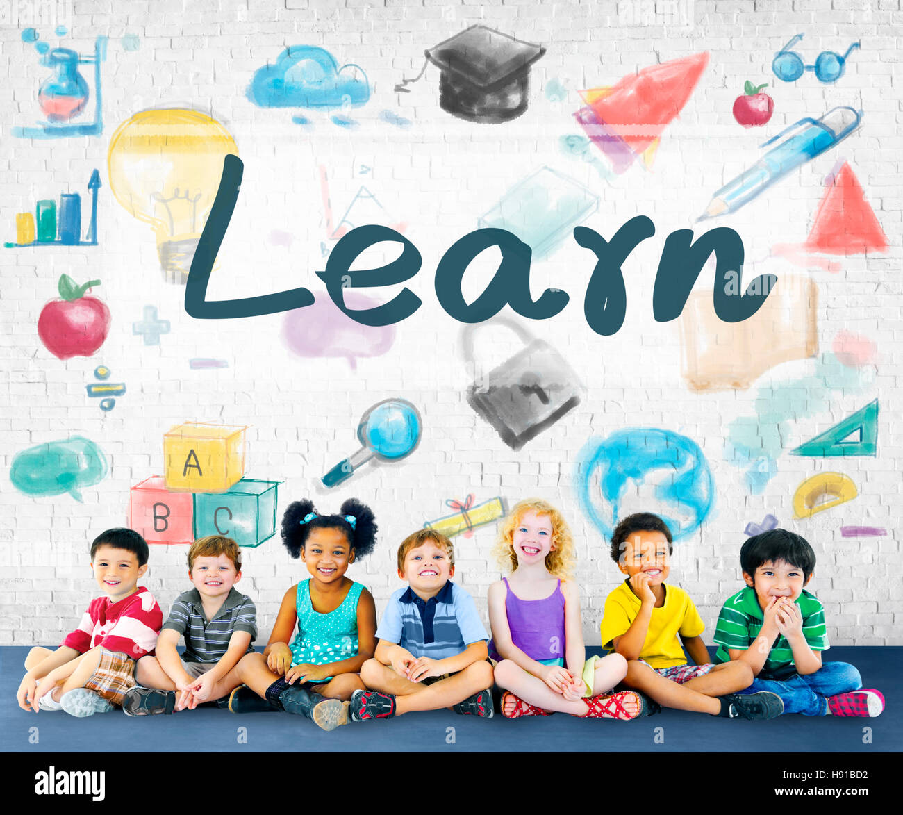 Learn Education Learning Progress Improvement Concept Stock Photo - Alamy