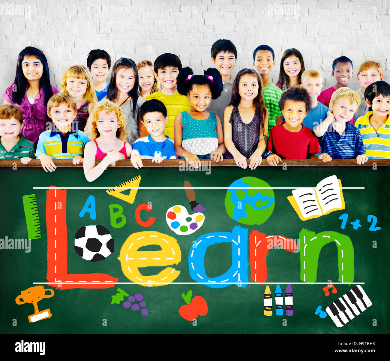 Illustration school games hi-res stock photography and images - Alamy
