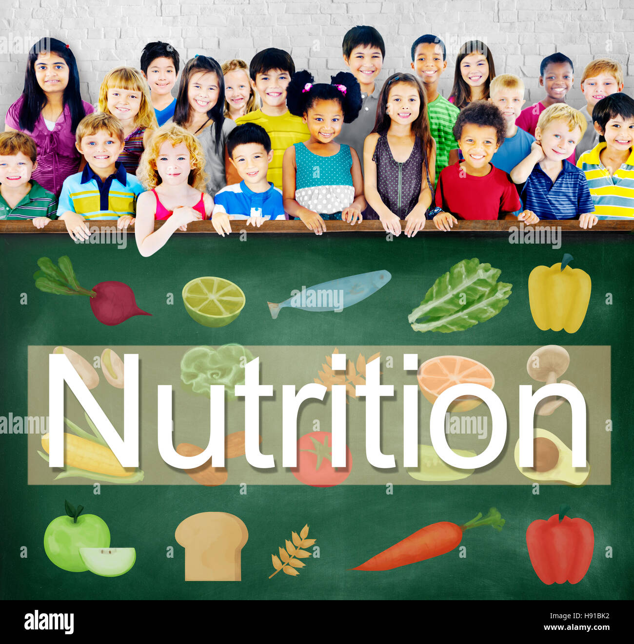 Food nutrition banner hi-res stock photography and images - Alamy