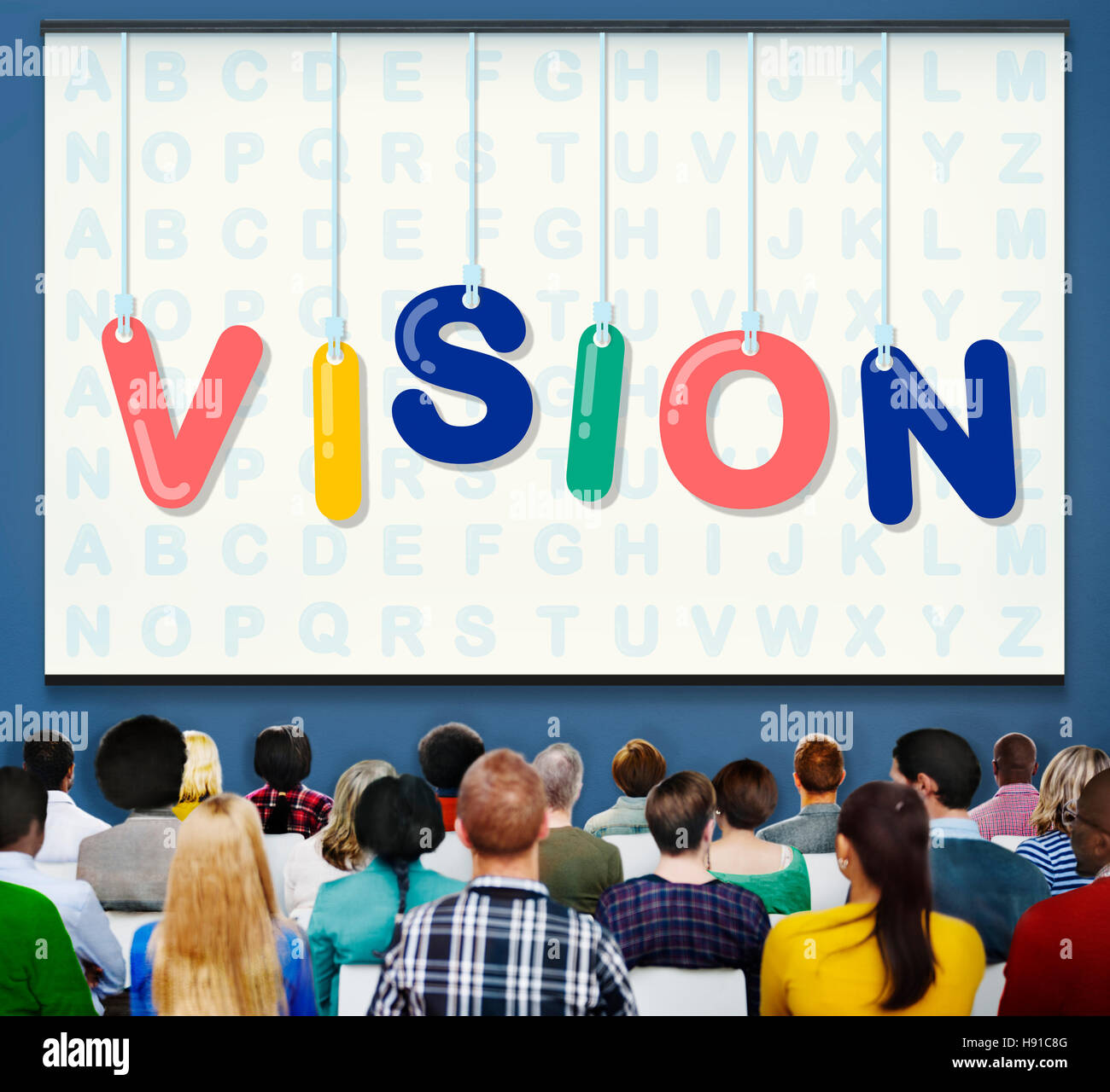 Vision Inspiration Motivation Aspiration Direction Concept Stock Photo ...