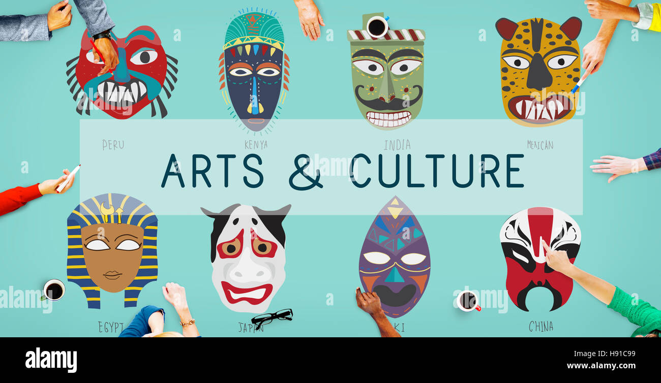 Masks From Different Cultures Around The World