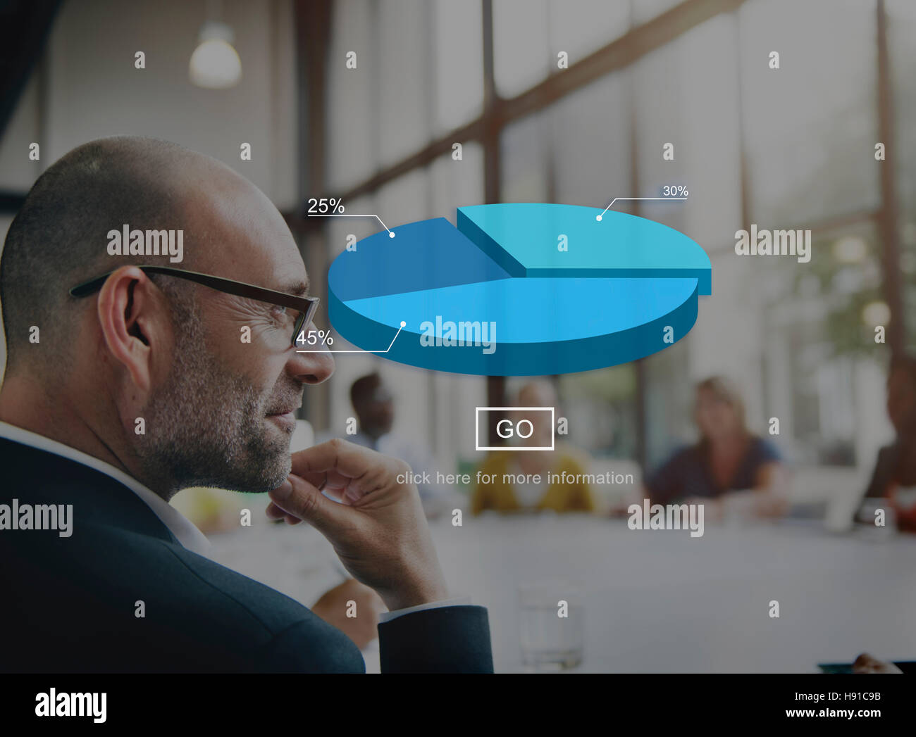 Doughnut chart hi-res stock photography and images - Alamy