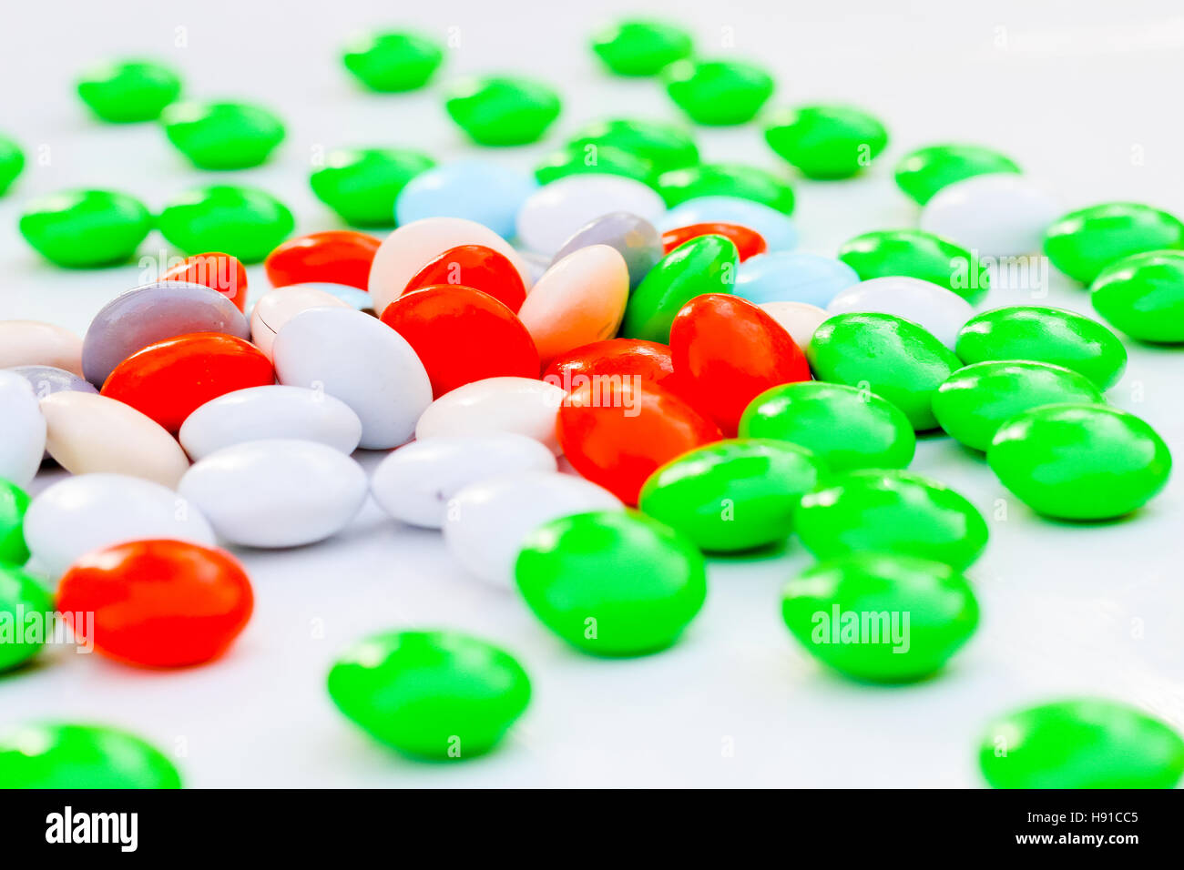 Candy colorful chocolate coated candy Stock Photo - Alamy