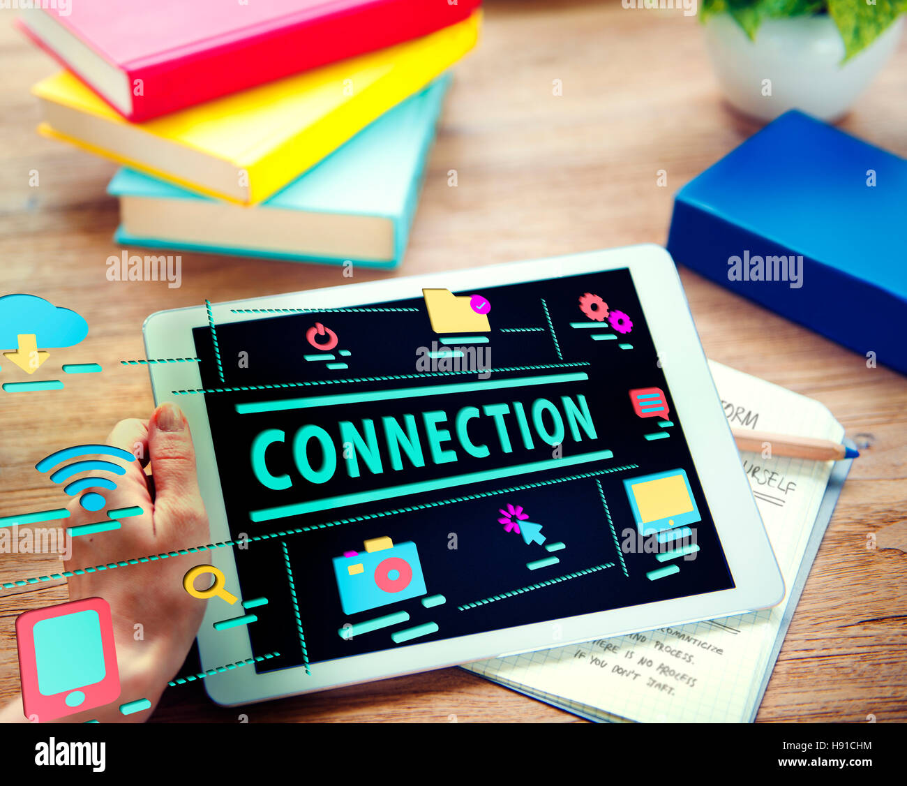 Link communication hi-res stock photography and images - Alamy