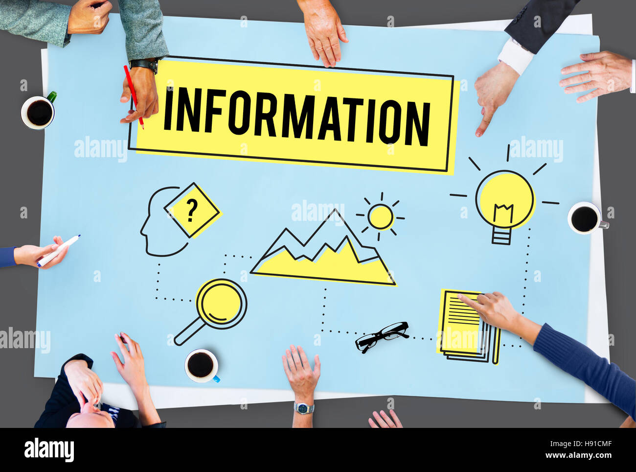 Information Knowledge Resource Data Facts Concept Stock Photo - Alamy