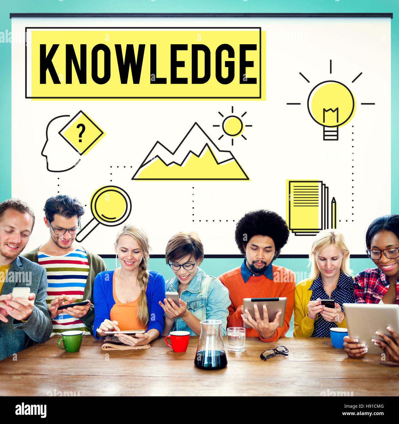 Information Knowledge Resource Data Facts Concept Stock Photo - Alamy