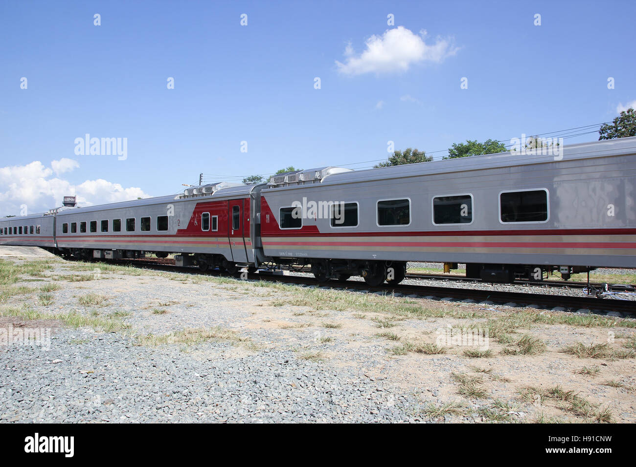 Train between bangkok chiang hi-res stock photography and images - Alamy