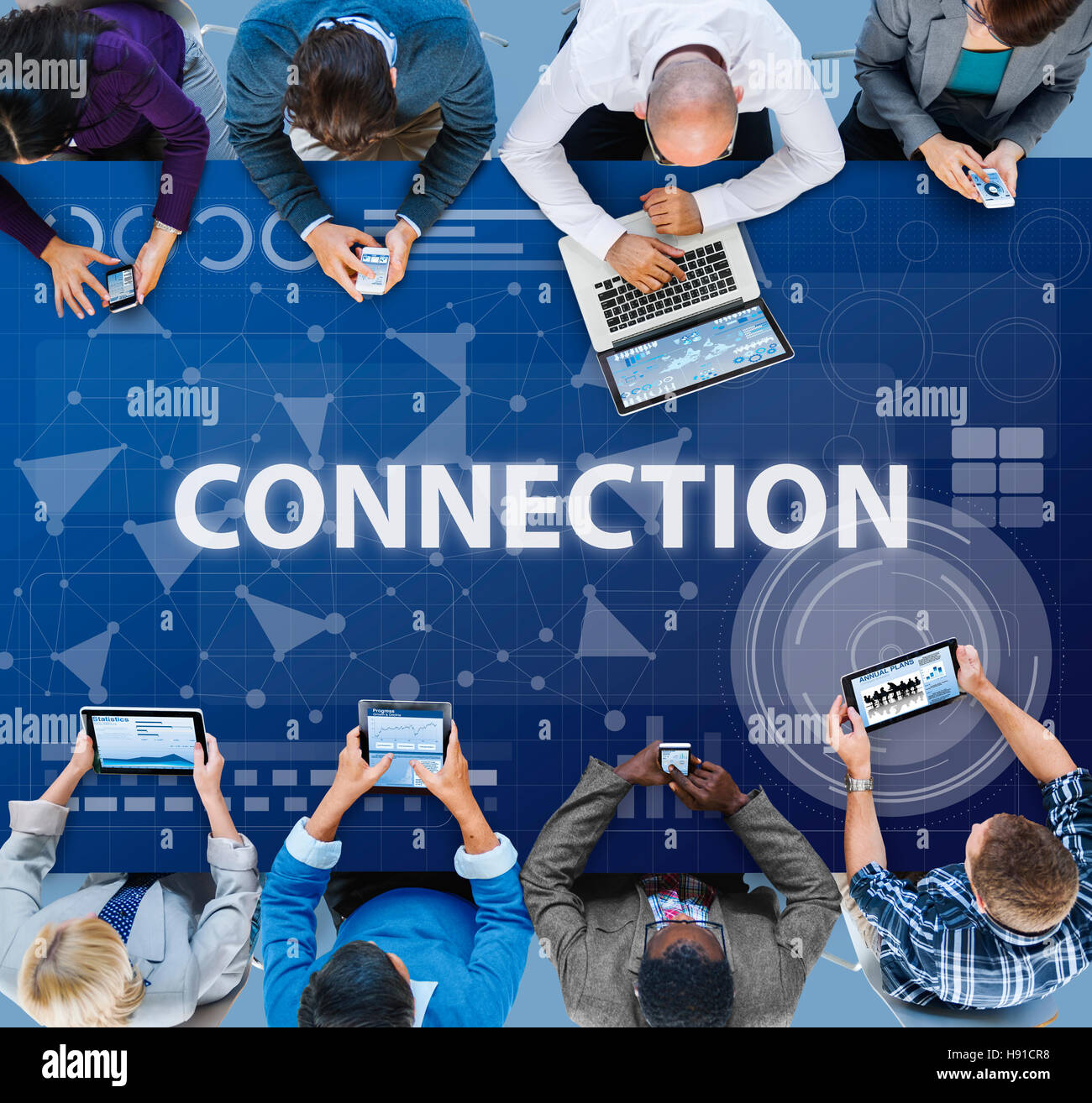 Computer Network Internet Connection Digital Concept Stock Photo - Alamy