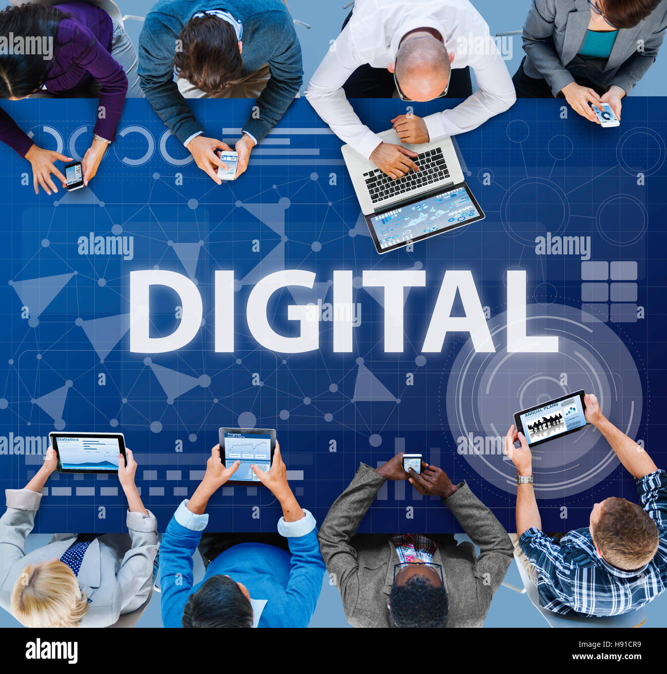 Computer Network Internet Connection Digital Concept Stock Photo - Alamy