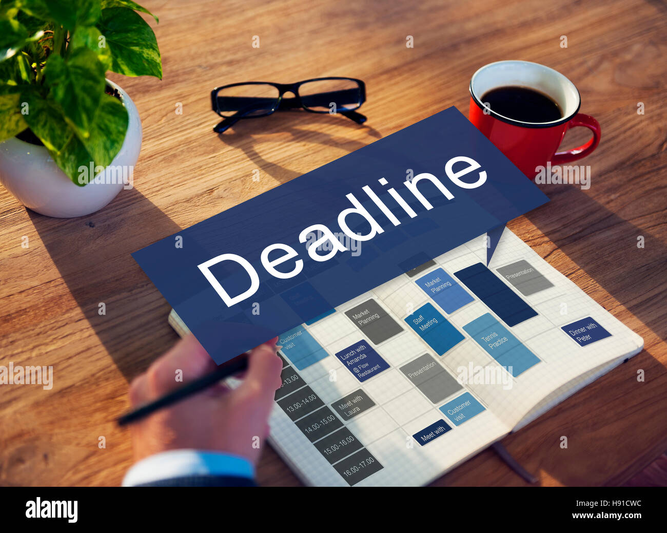 Deadline Appointment Final Time The End Countdown Urgency Concept Stock ...