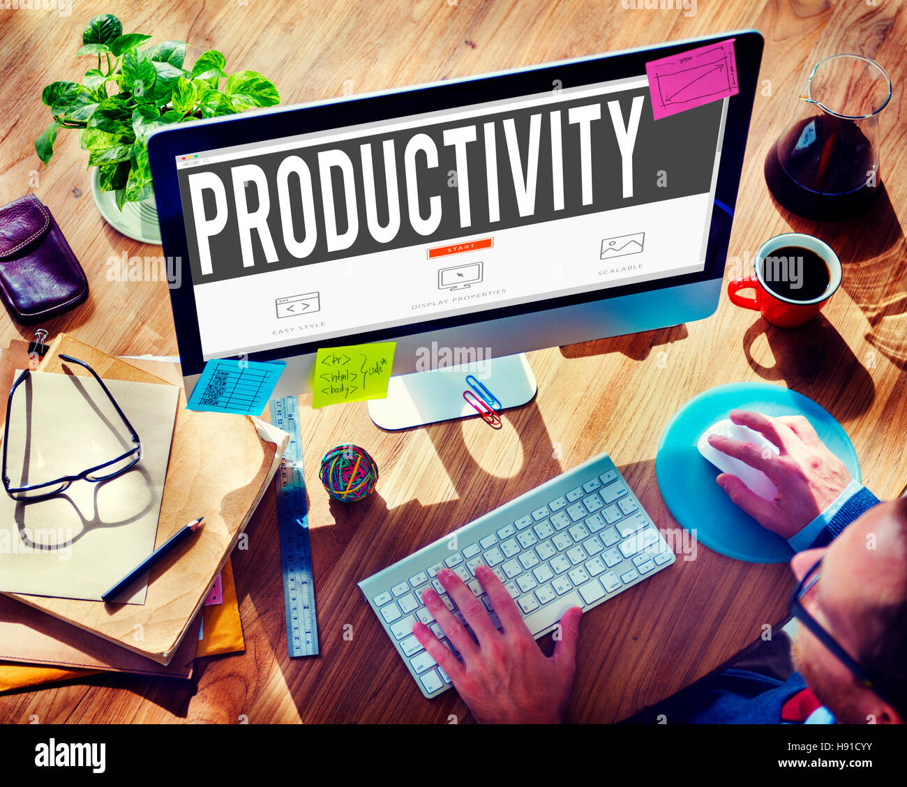 Productivity Production Capacity Efficiency Concept Stock Photo - Alamy