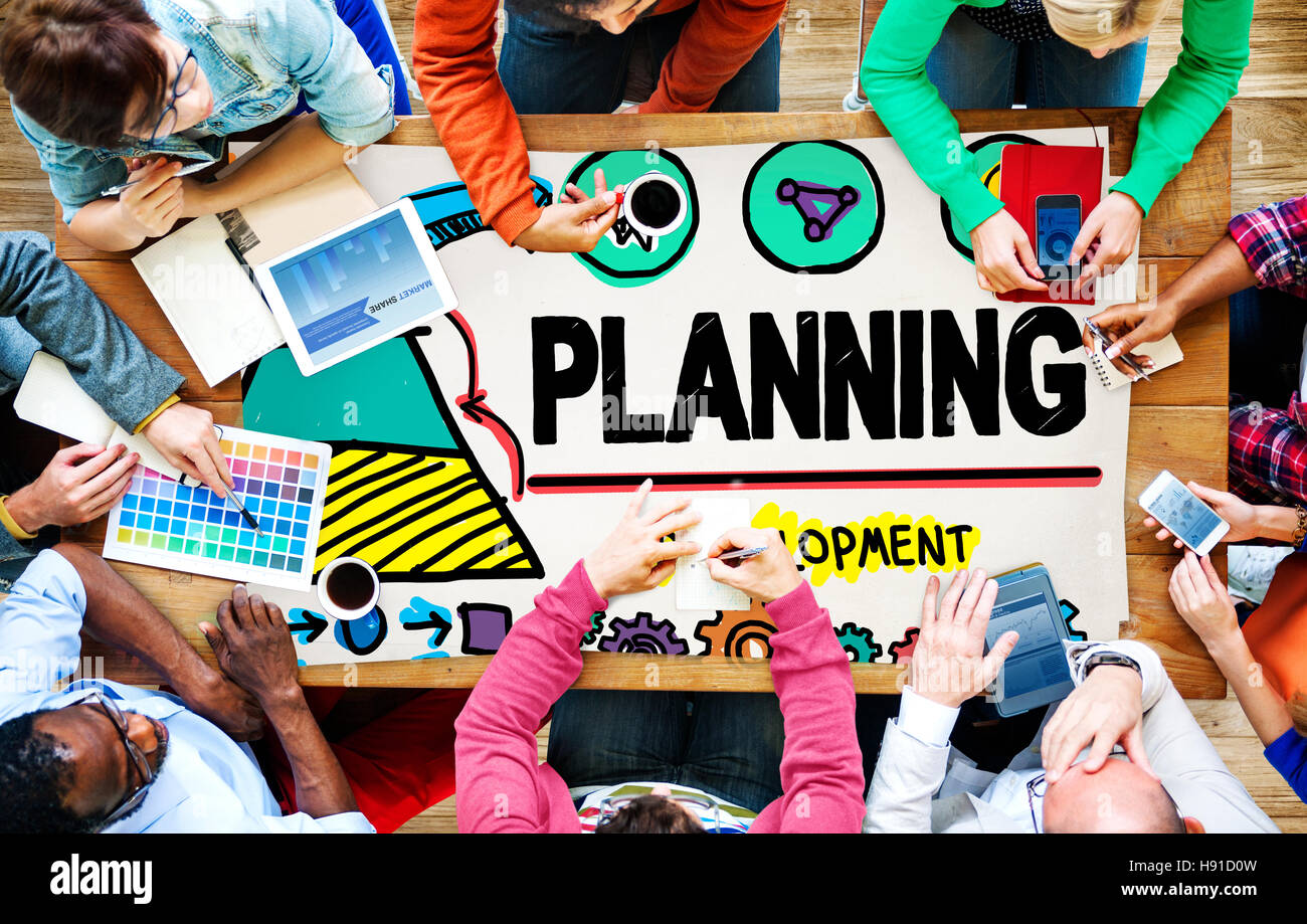 Planning Plan Strategy Growth Development Concept Stock Photo - Alamy
