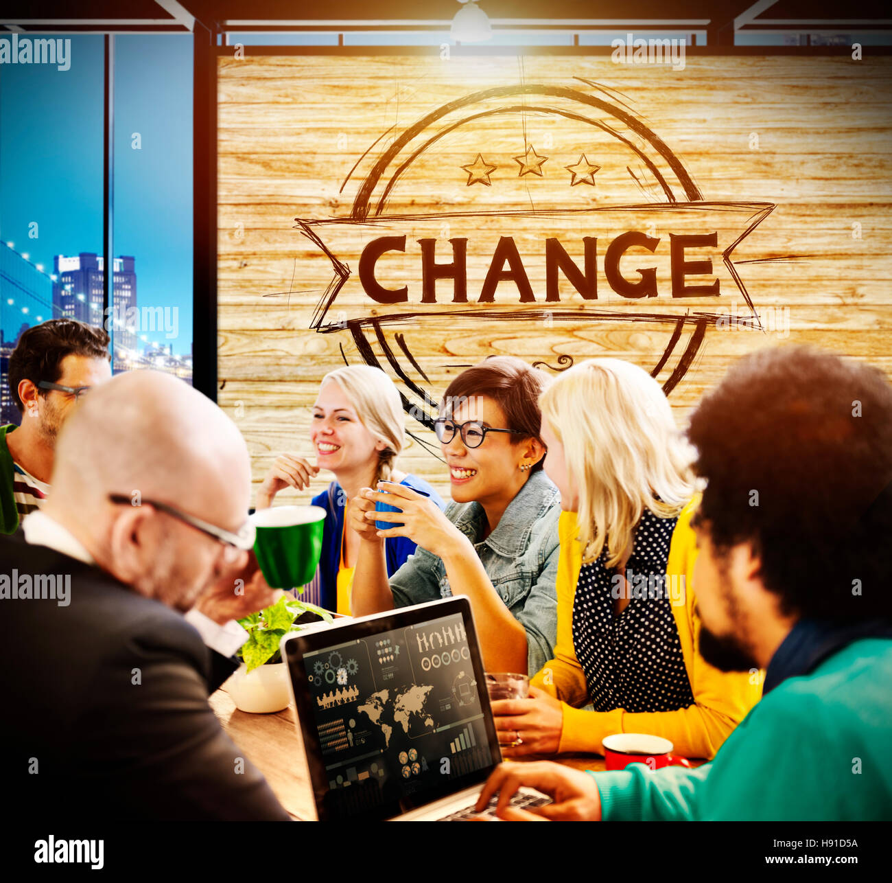 Change Development Improvement Revolution New Concept Stock Photo - Alamy