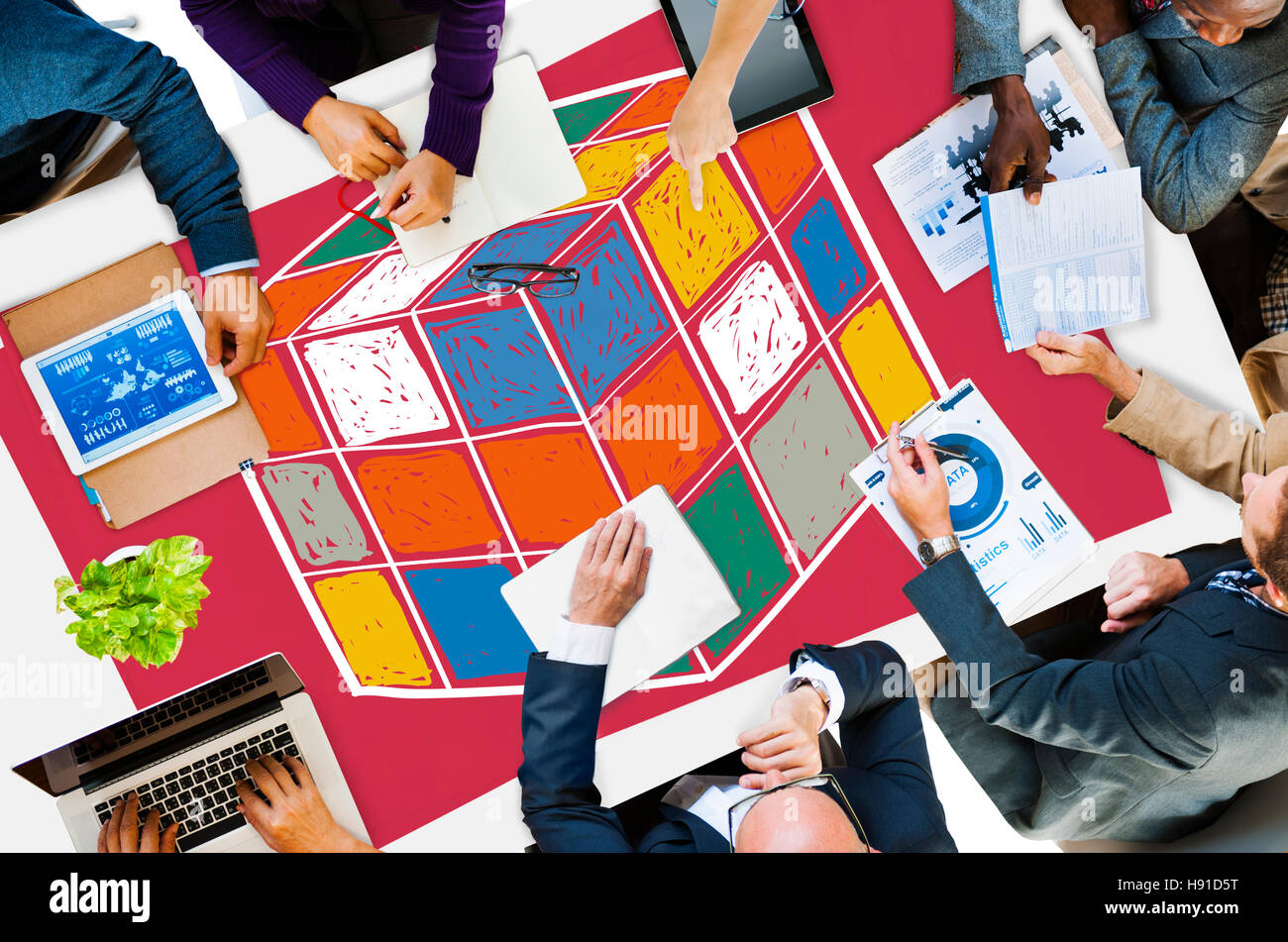 Cube shape hi-res stock photography and images - Alamy