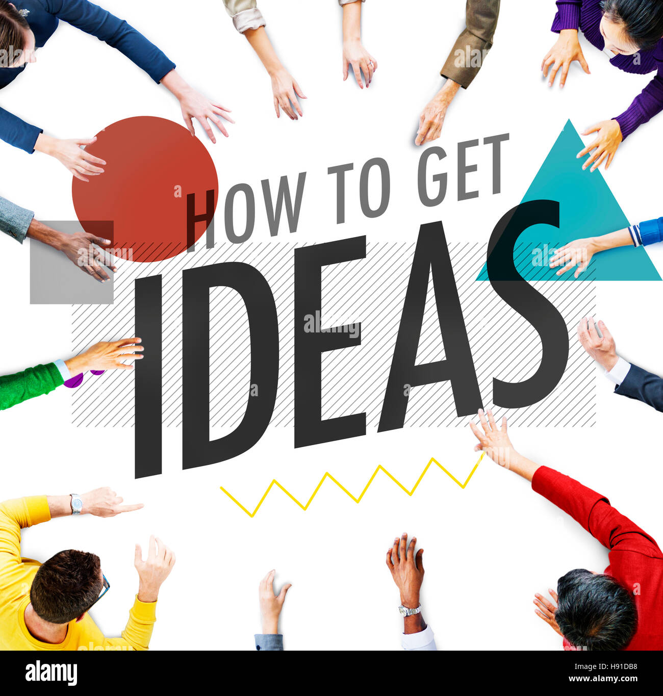 Ideas Thinking Concept Inspiration Creativity Concept Stock Photo - Alamy