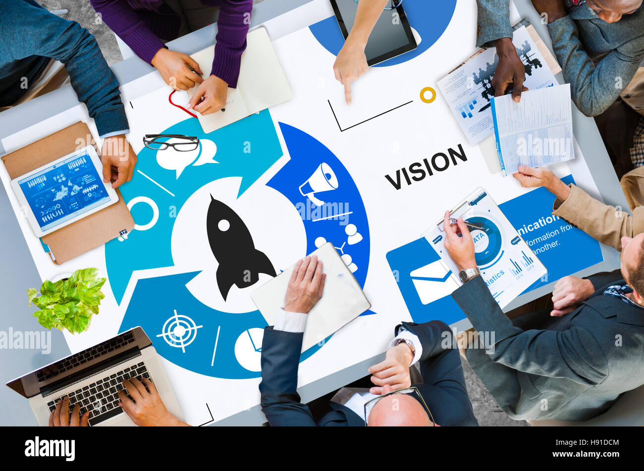 Launch Start Up Rocket Strategy Plan Planning Concept Stock Photo - Alamy