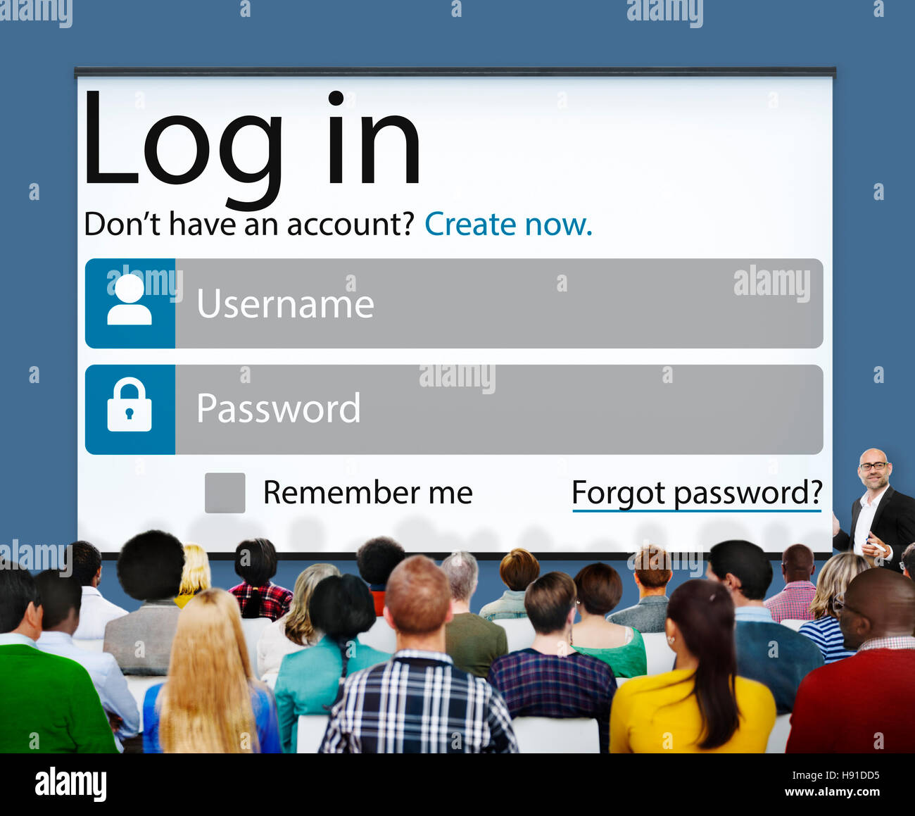 Log in security protection seminar hi-res stock photography and images ...