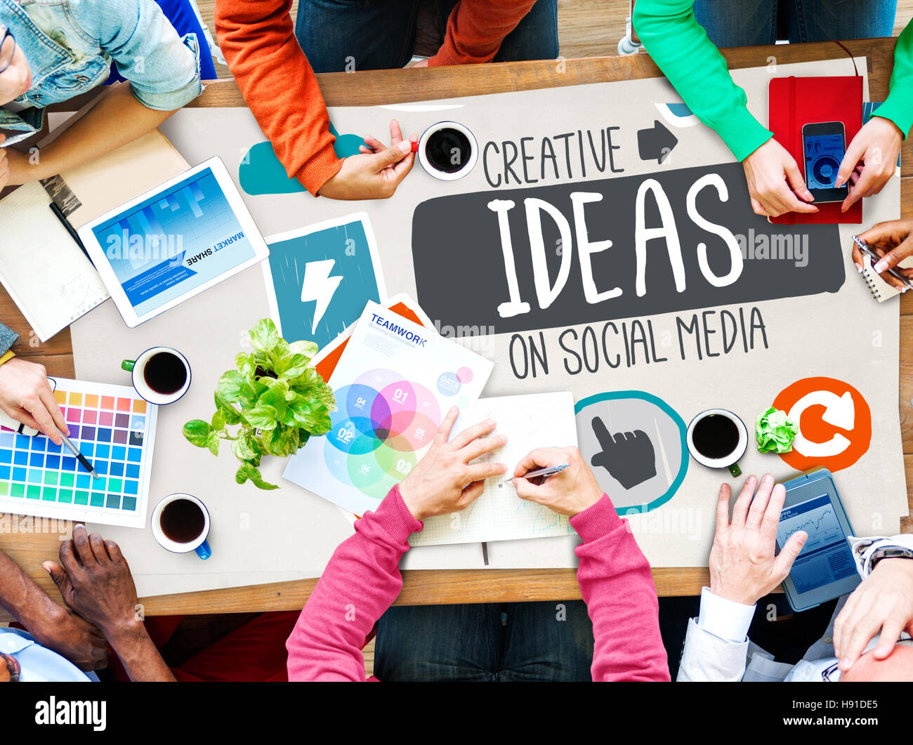 Ideas Innovation Creativity Knowledge Inspiration Vision Concept Stock ...