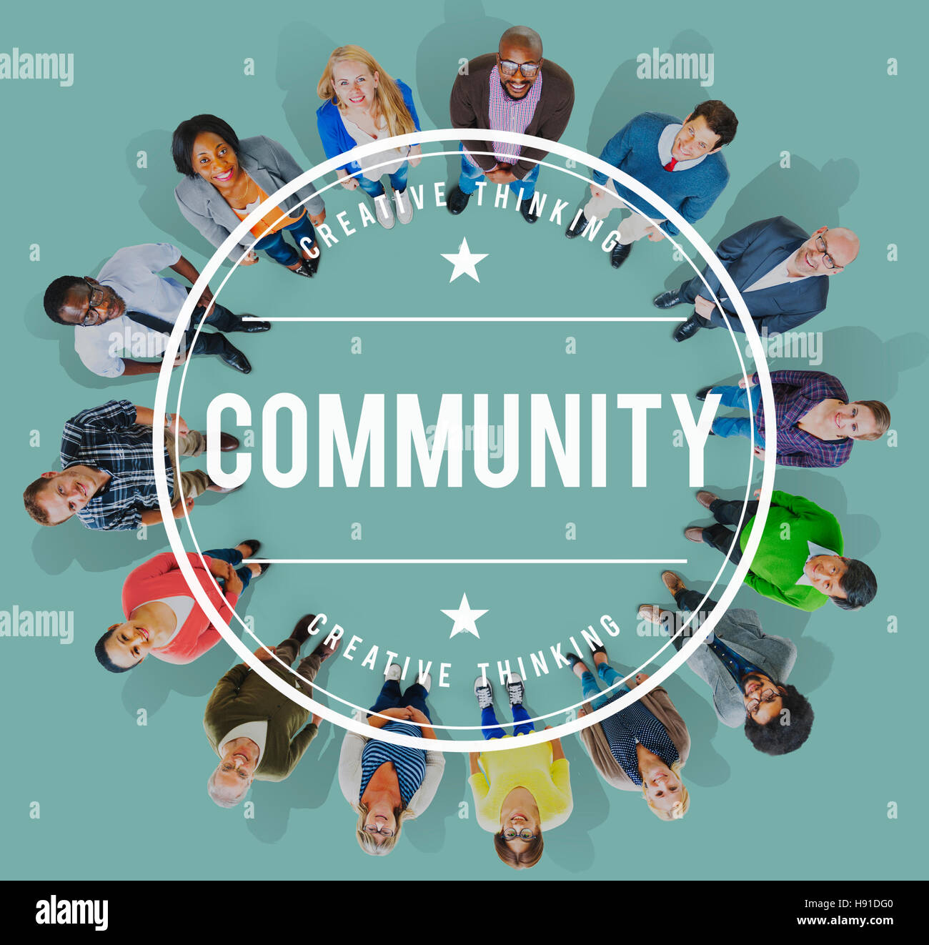 Community Diversity Society People Group Concept Stock Photo - Alamy