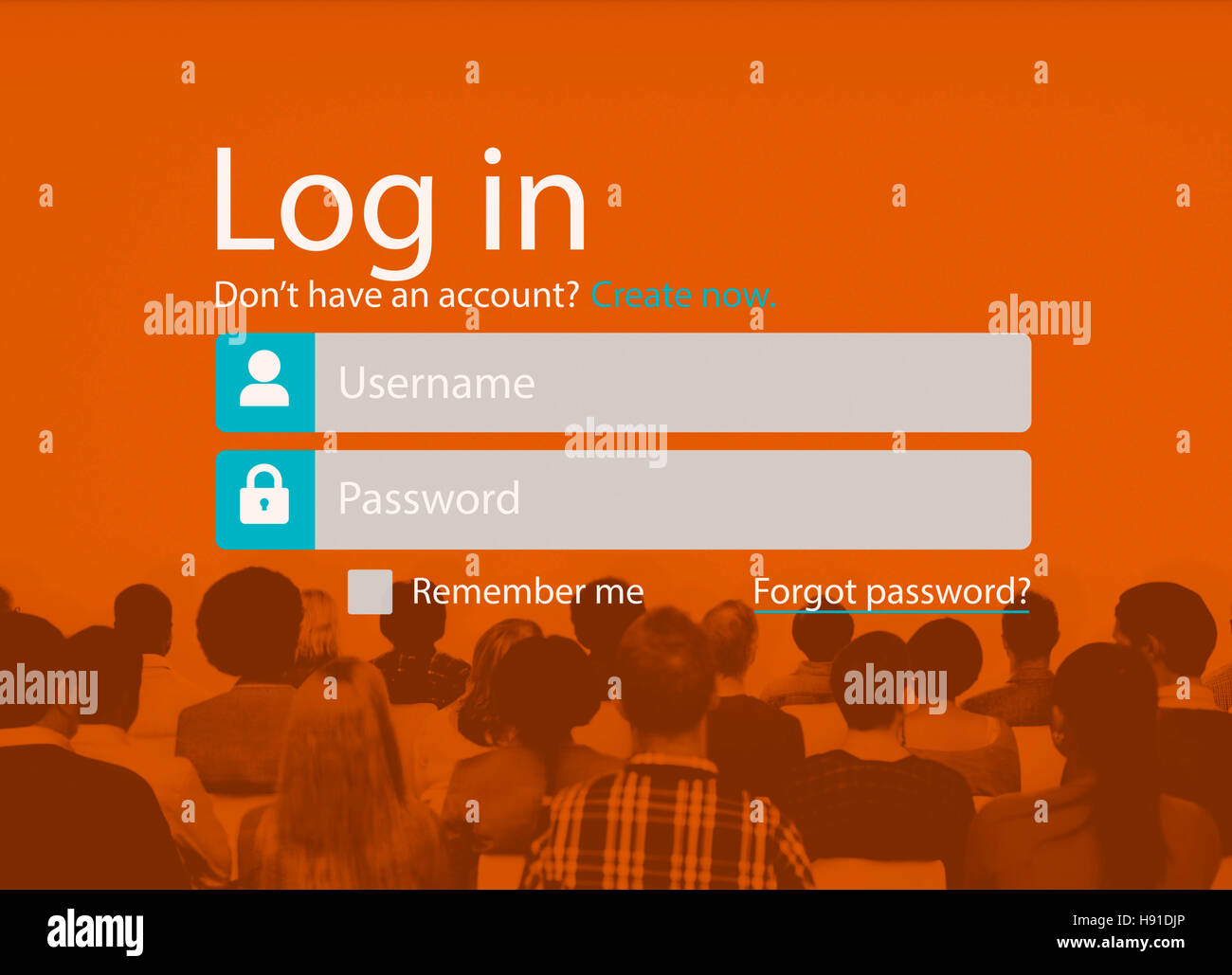 Log In Sign Up Register Account Page Concept Stock Photo - Alamy