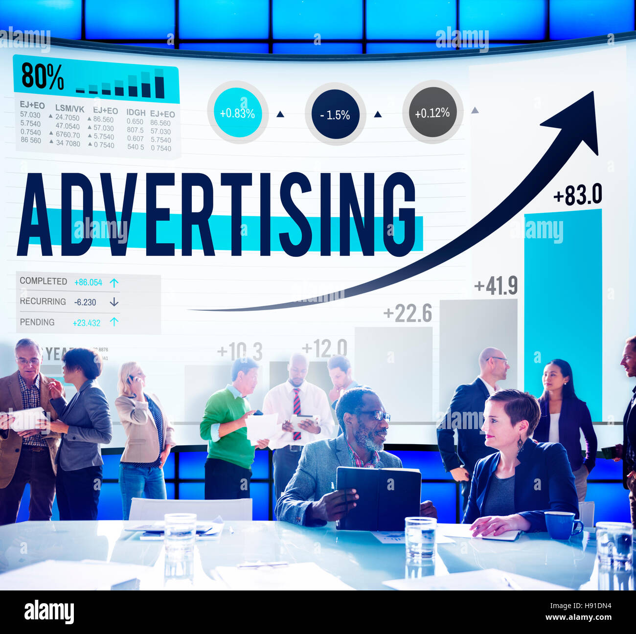 Advertising concept branding in hi-res stock photography and images - Alamy