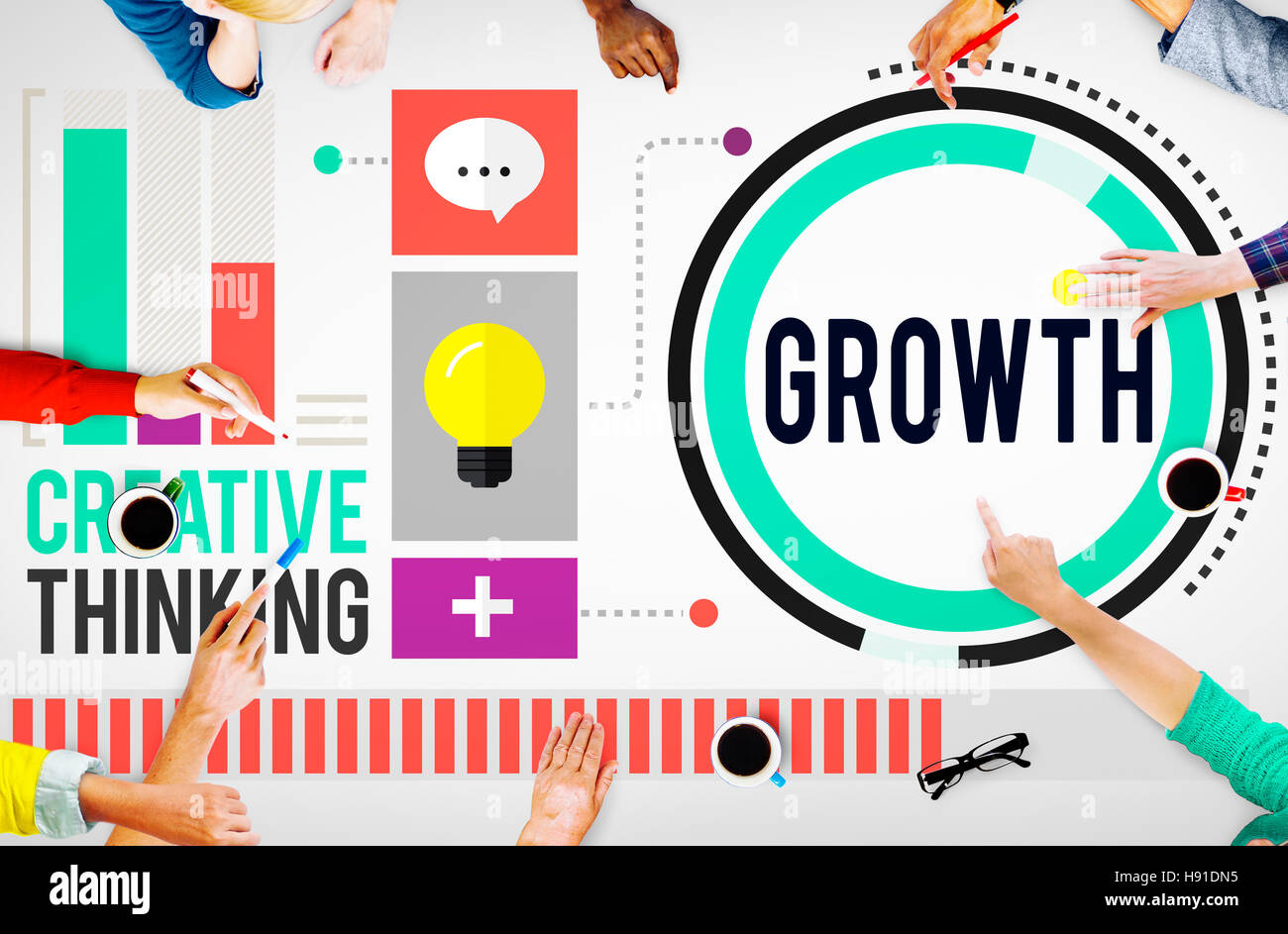 Growth Improvement Development Success Business Concept Stock Photo - Alamy