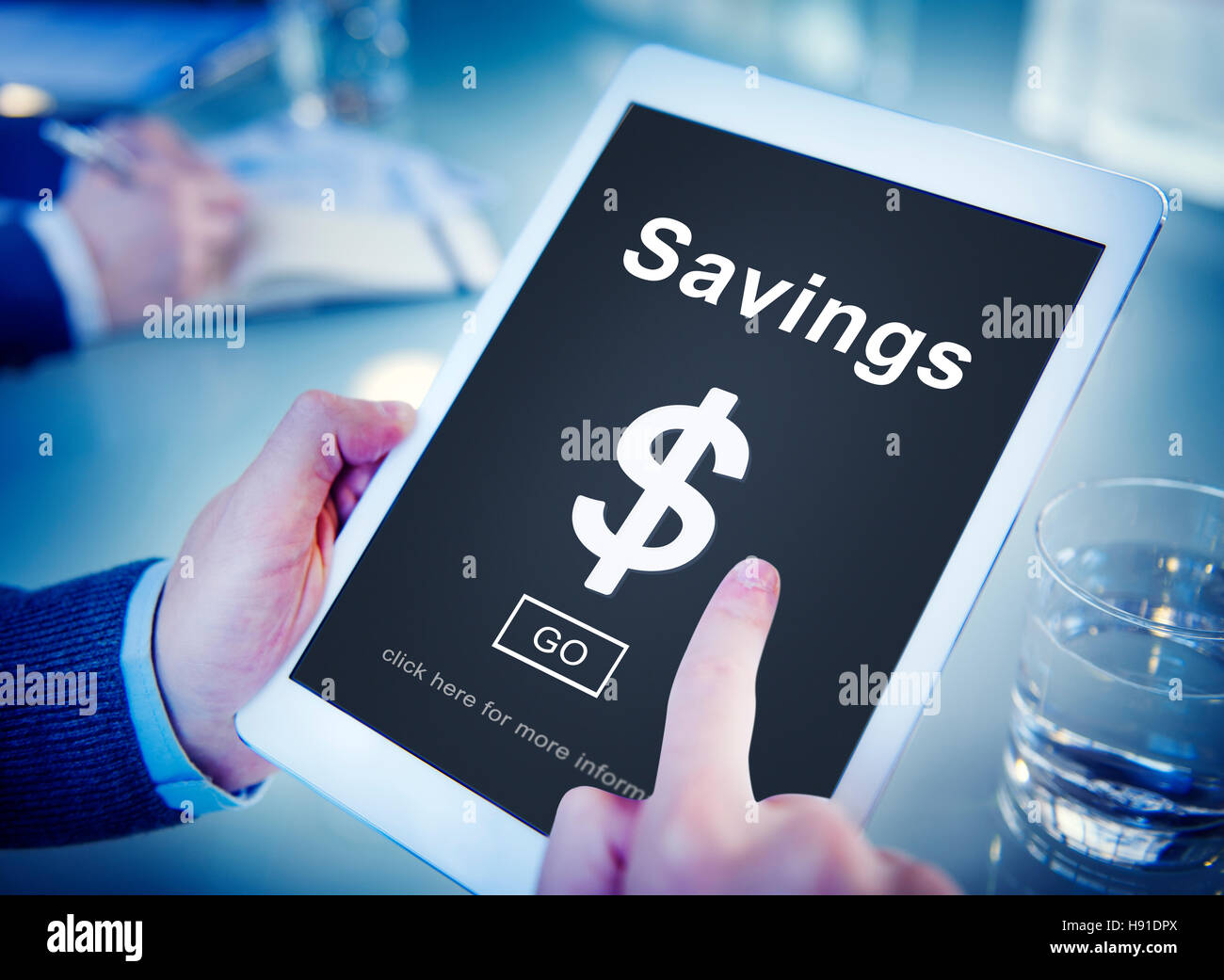 Savings Banking Assets Money Budget Economy Concept Stock Photo - Alamy