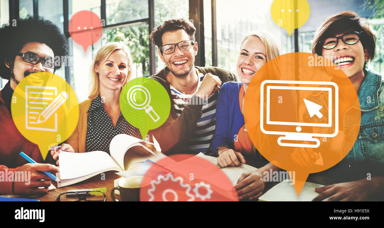 Ideas Innovation Technology Thoughts Concept Stock Photo - Alamy