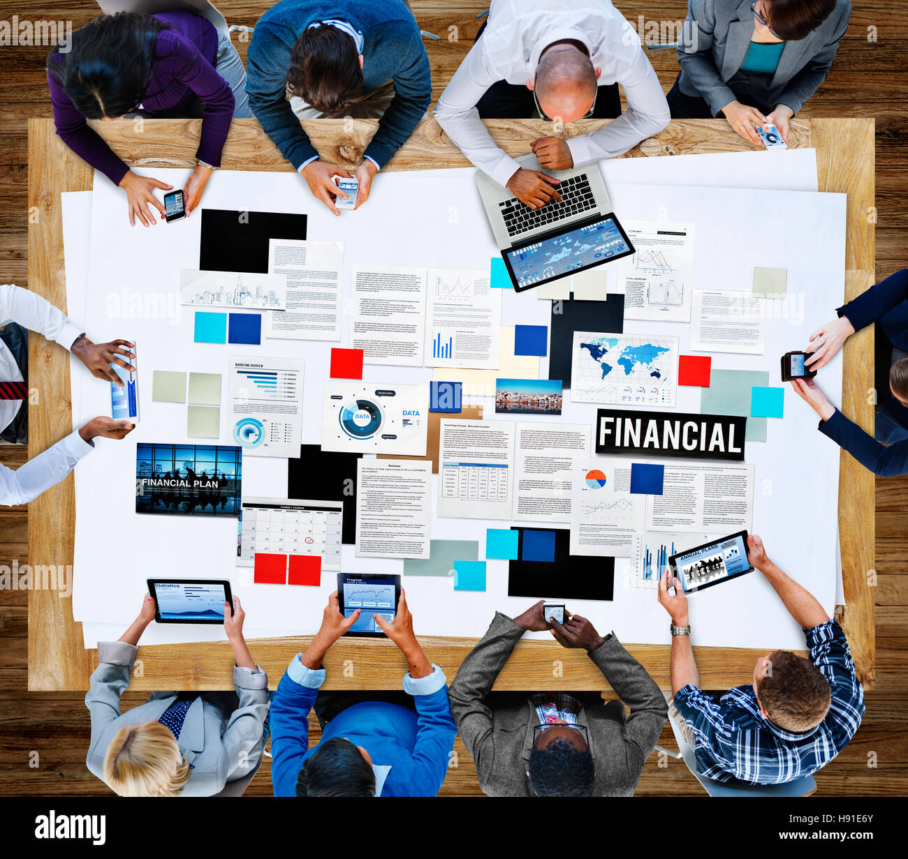 Financial Investment Management Banking Concept Stock Photo - Alamy