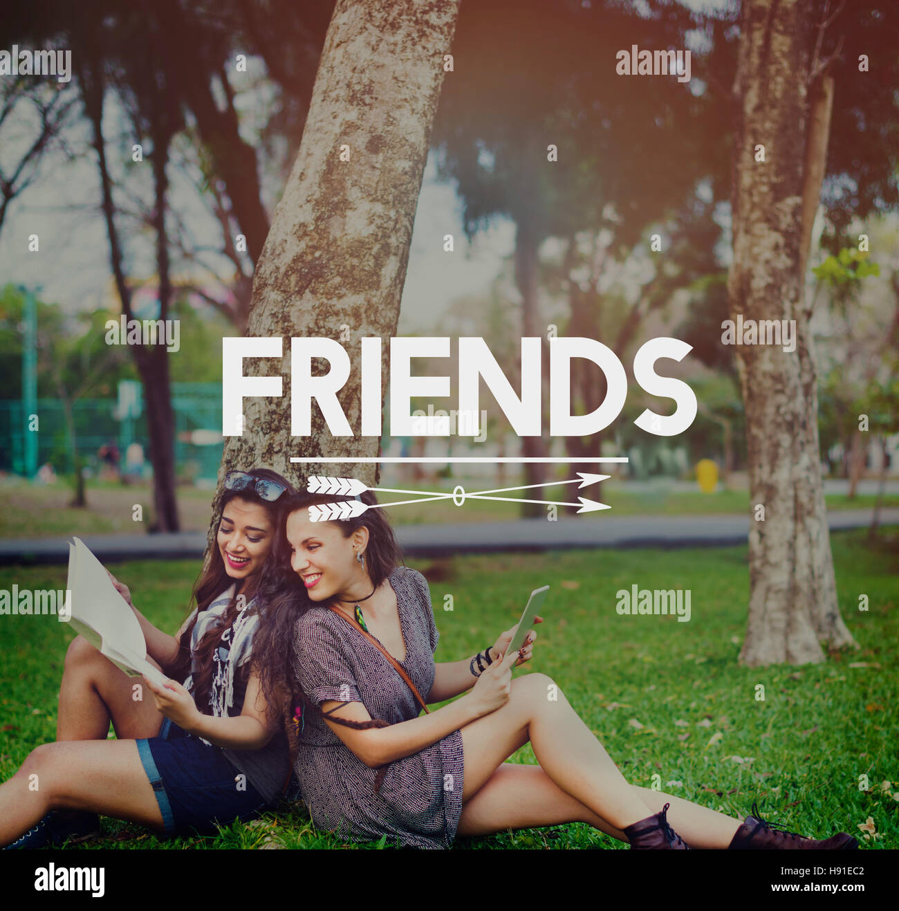 Friends Friendship Colleagues Society Concept Stock Photo - Alamy