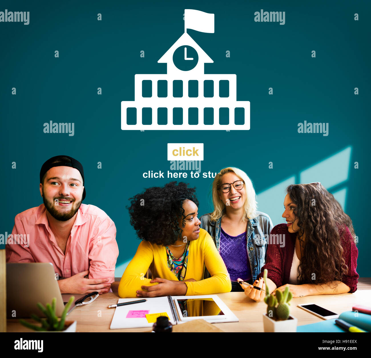 School College Education Studying Concept Stock Photo - Alamy
