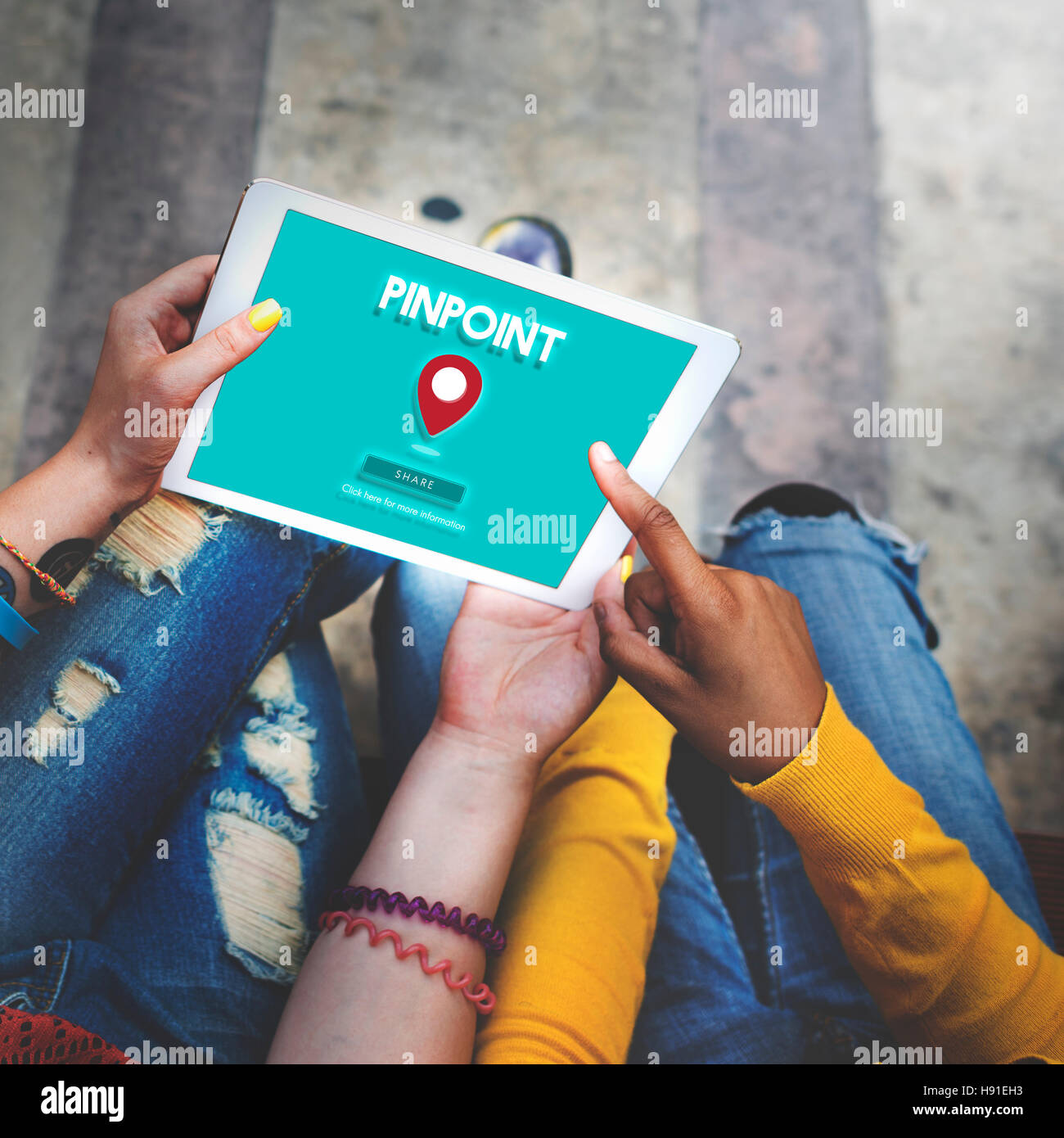 Route Map Navigation Track Places Concept Stock Photo - Alamy