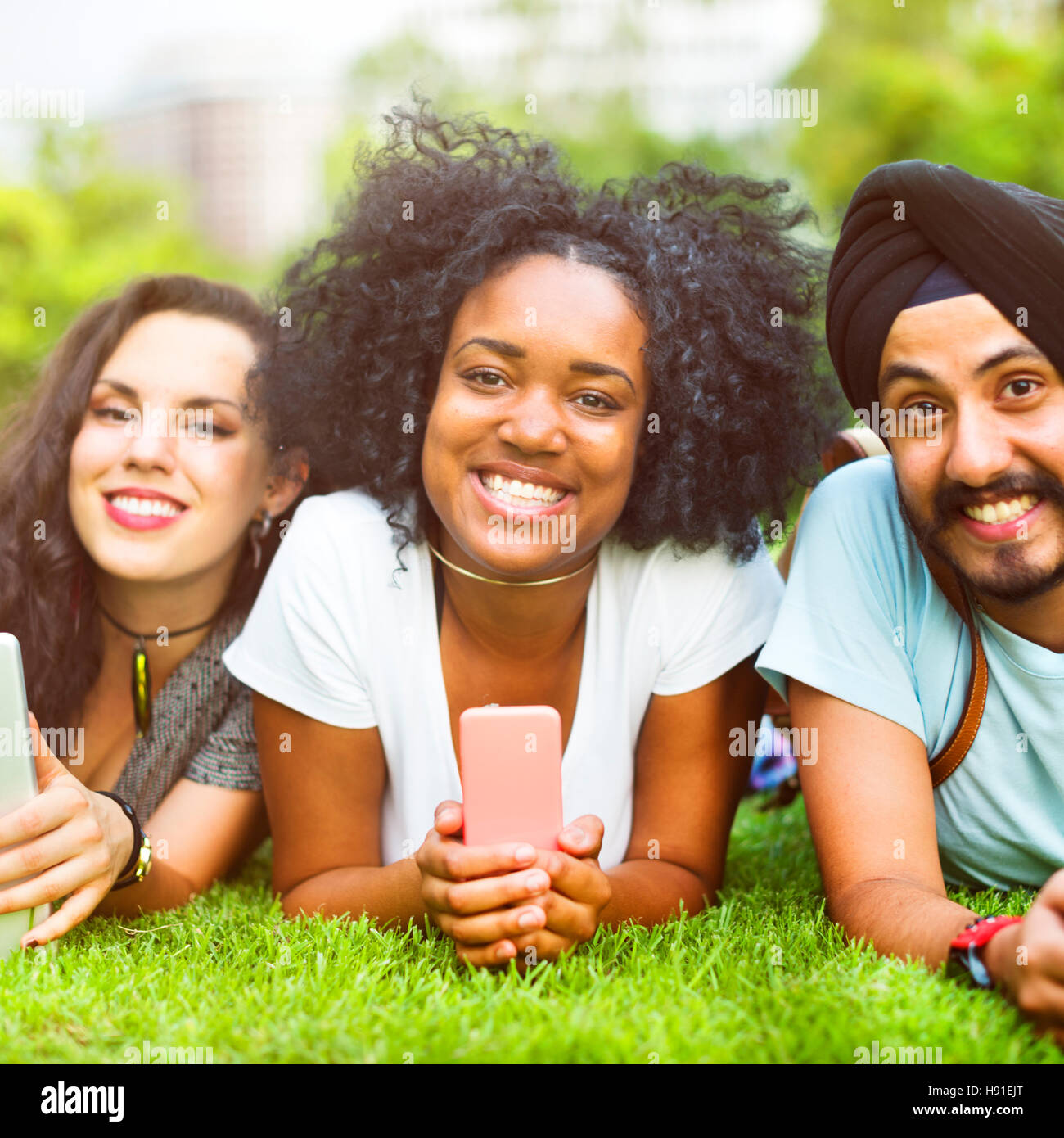 Talking Brainstorming Communication Friends Concept Stock Photo - Alamy