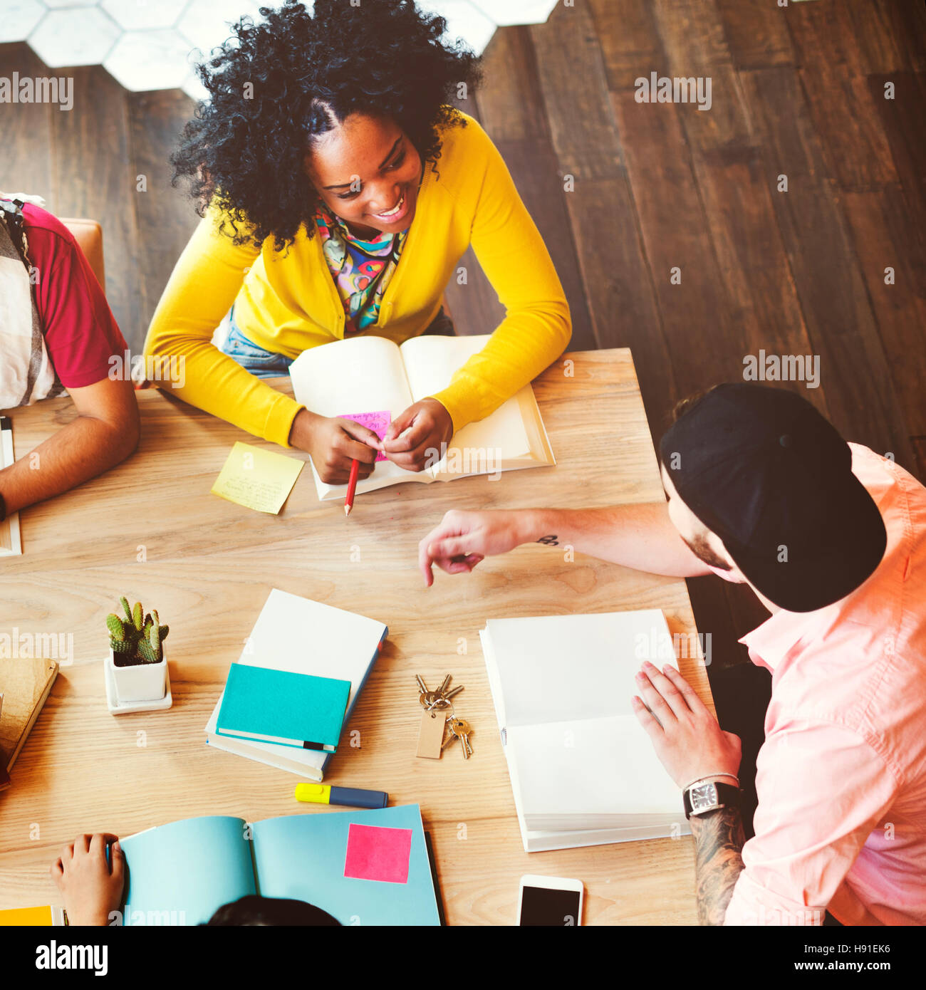 Colleagues Connection Student Relationship Team Concept Stock Photo - Alamy