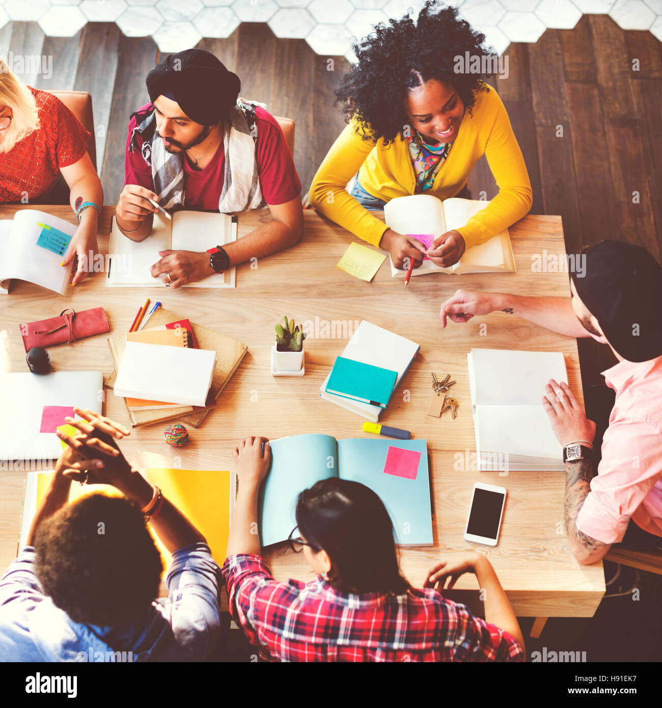 Colleagues Connection Student Relationship Team Concept Stock Photo - Alamy