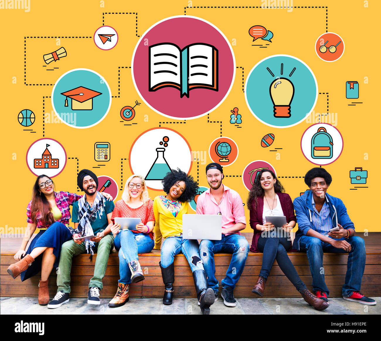 Education Study Learning Knowledge Class Concept Stock Photo - Alamy