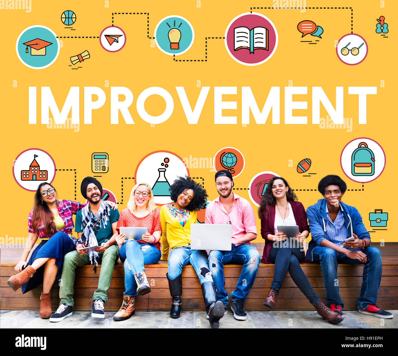 Academic Knowledge Improvement Class Experiament Concpe Stock Photo - Alamy