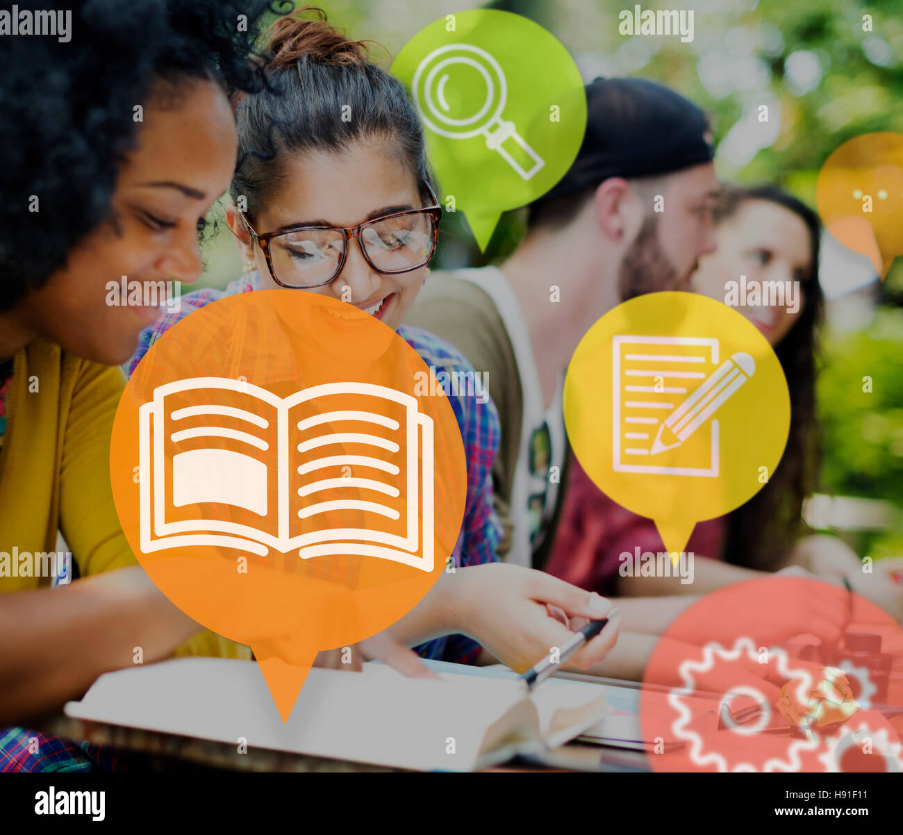 Knowledge Training Learning Skills Education Concept Stock Photo - Alamy