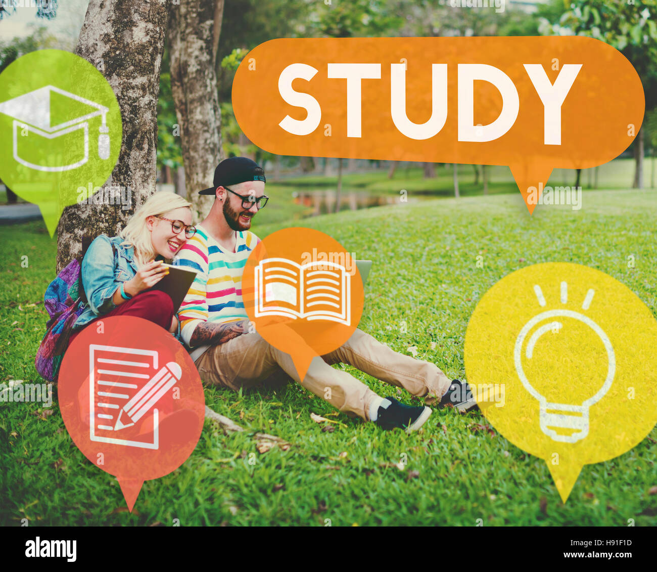 Study Education Learning Improvement Insight Concept Stock Photo - Alamy