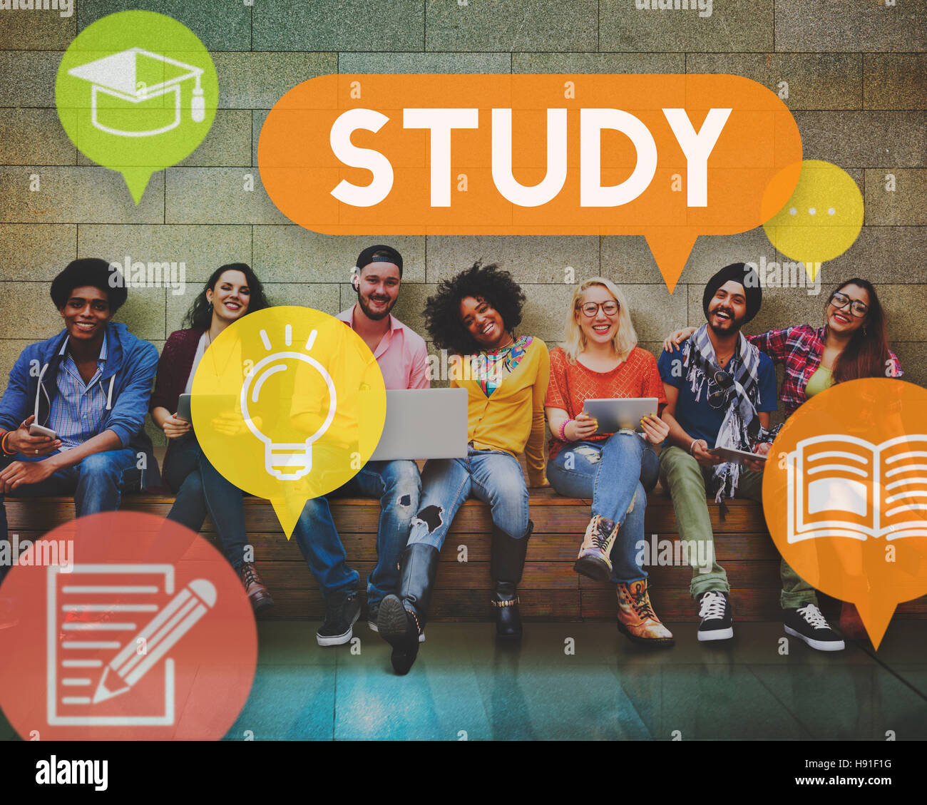 Study Education Learning Improvement Insight Concept Stock Photo - Alamy
