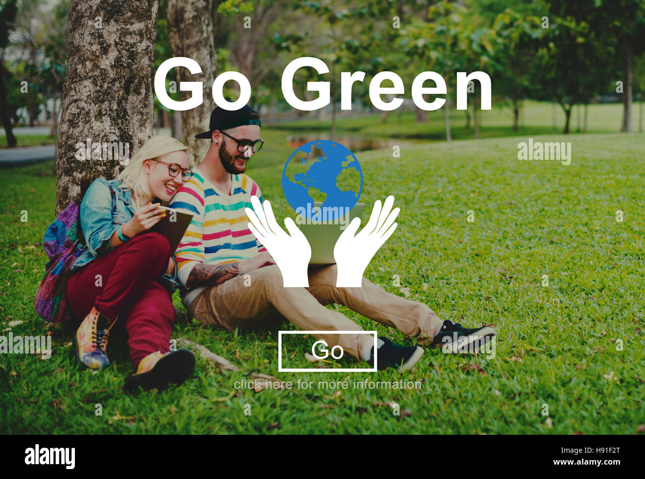 Go green conservation ecology hi-res stock photography and images - Alamy