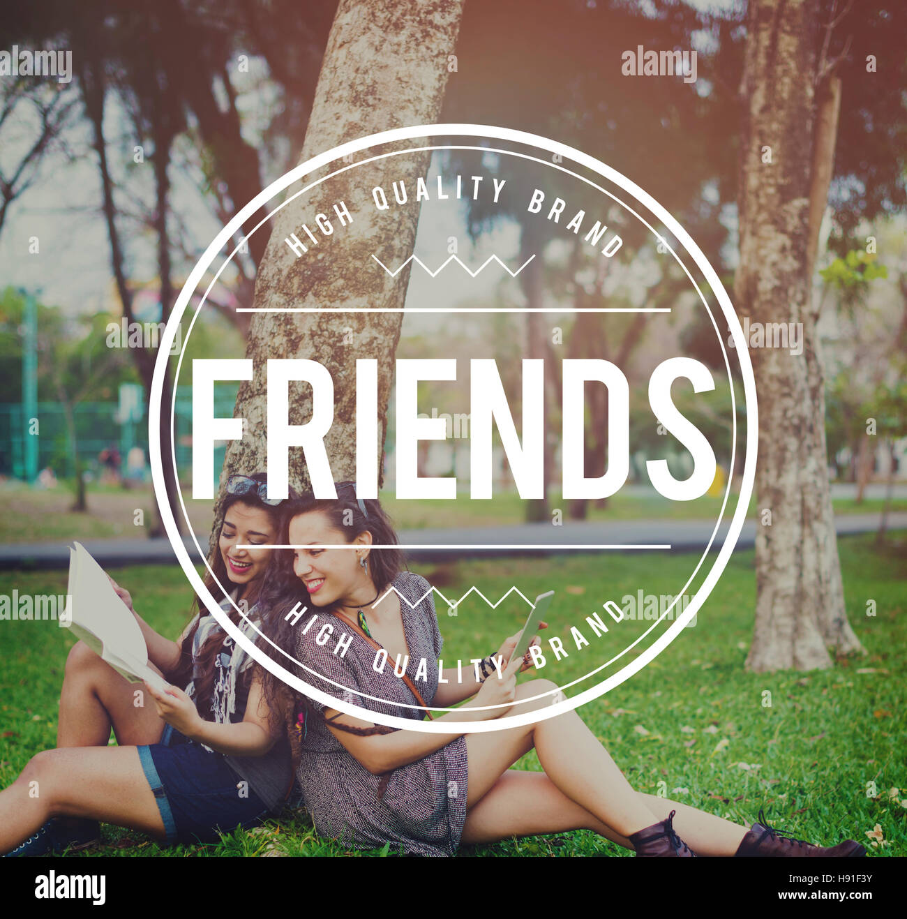 Friends Friendship Fellowship Community Team Concept Stock Photo - Alamy